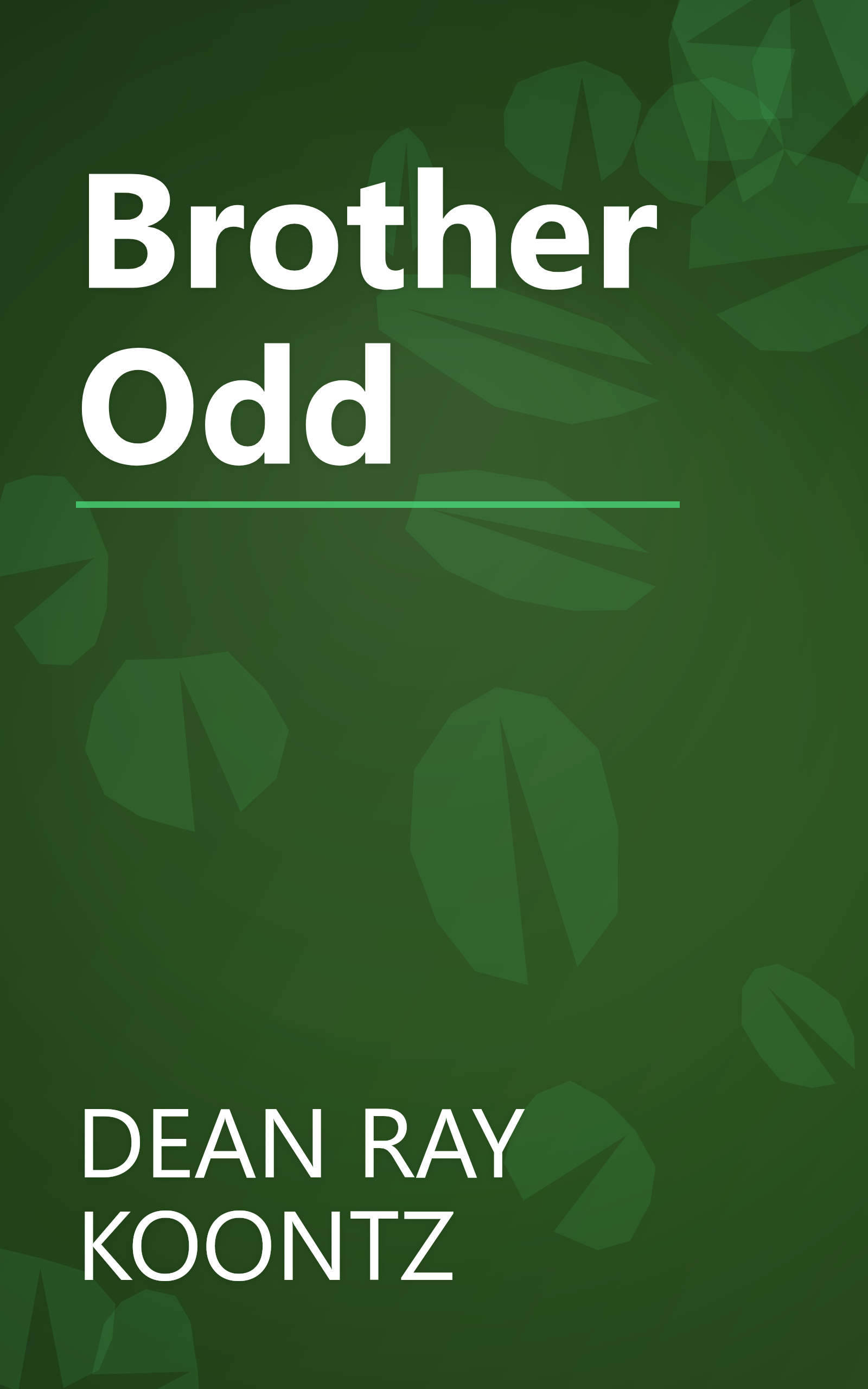 Brother Odd book cover