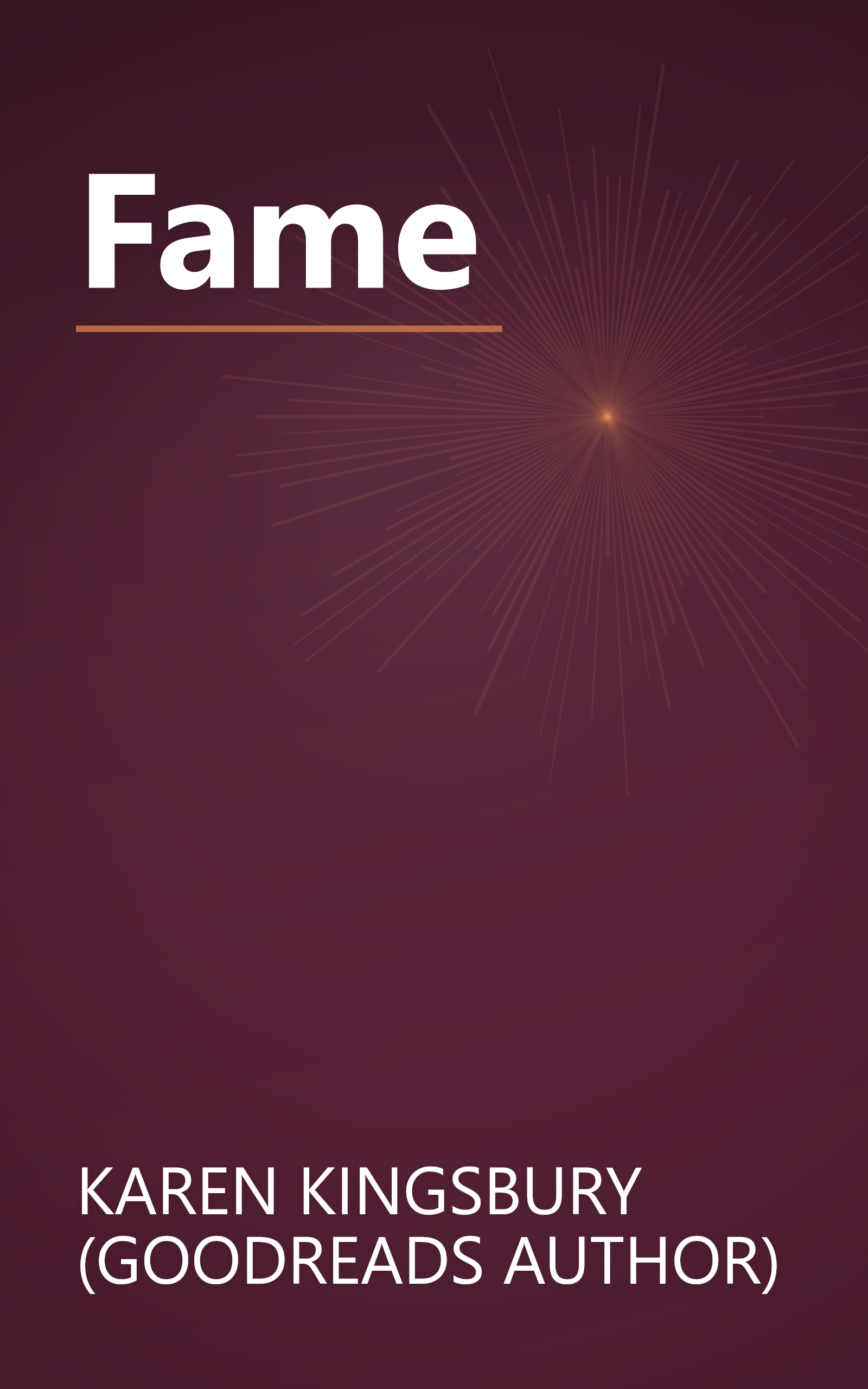 Fame book cover