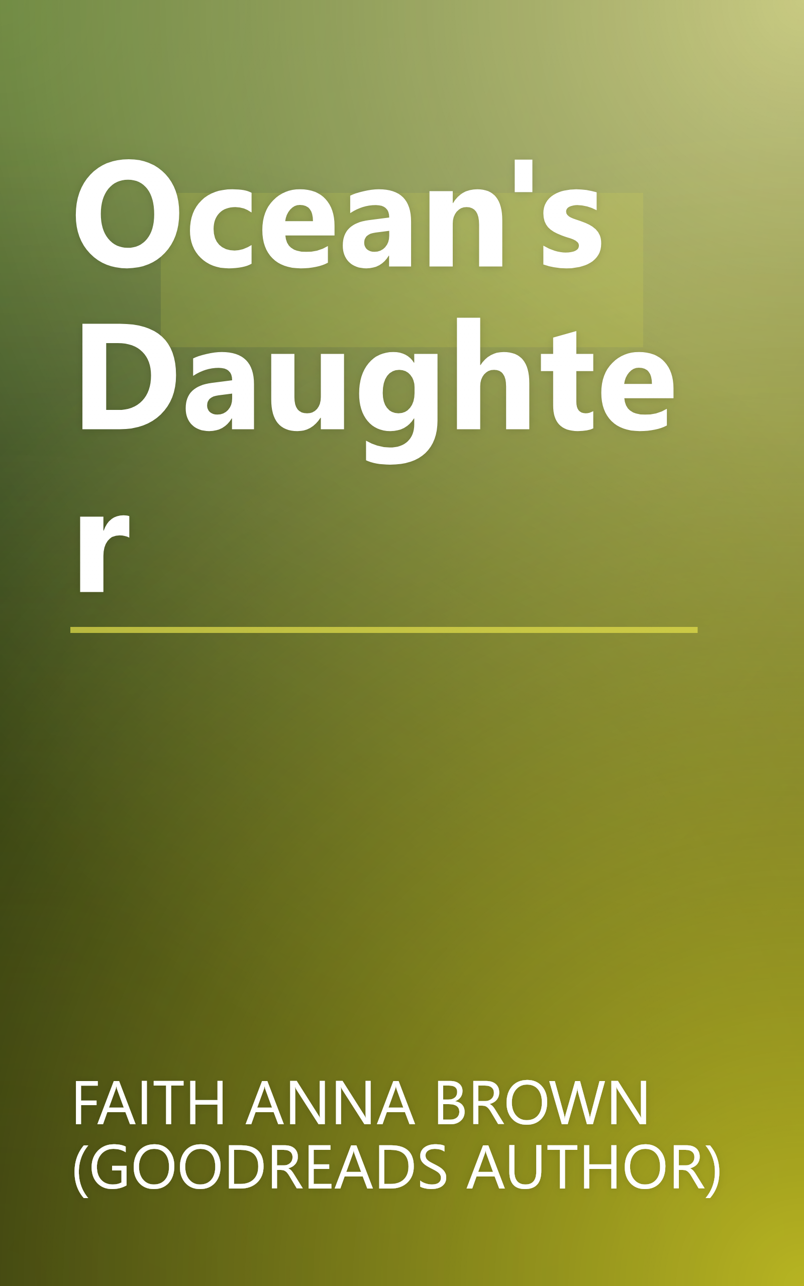 Ocean's Daughter book cover