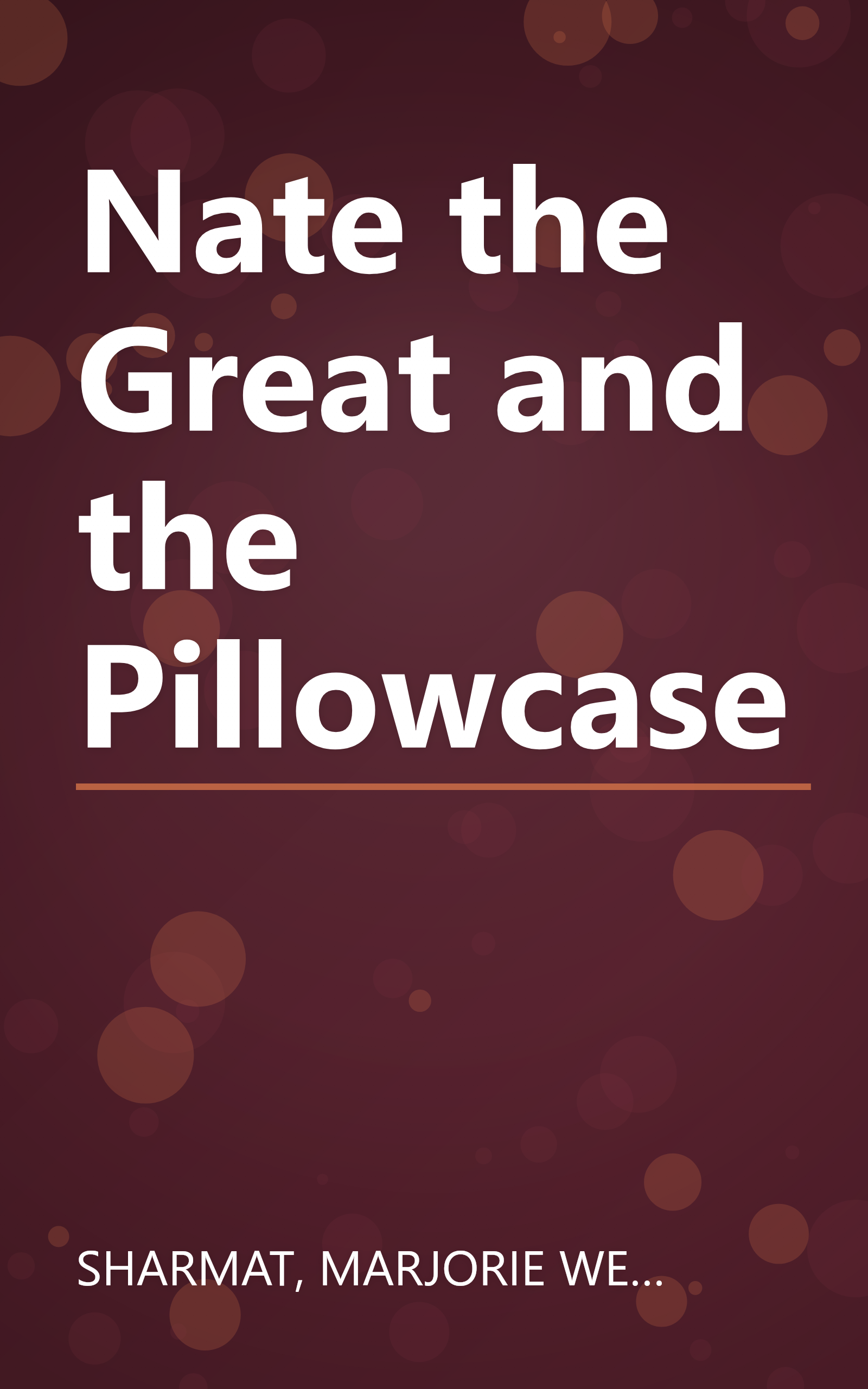Nate the Great and the Pillowcase book cover