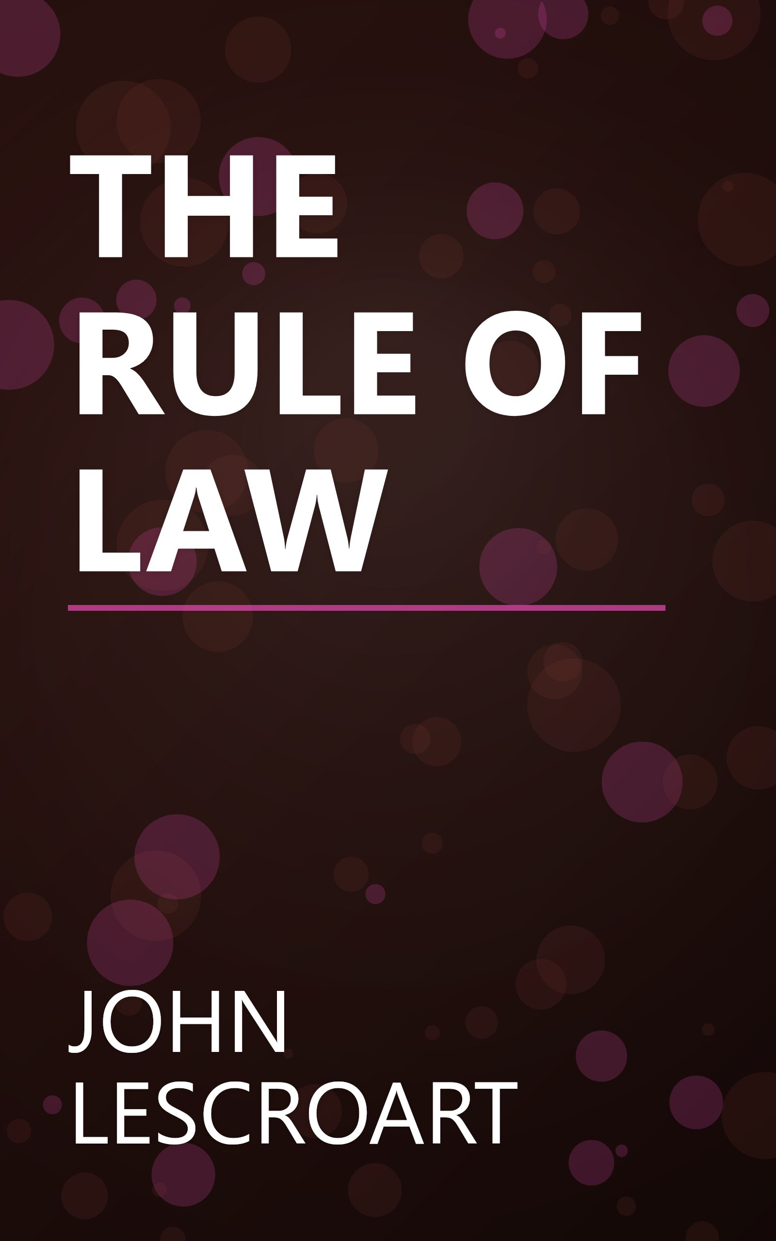 THE RULE OF LAW book cover