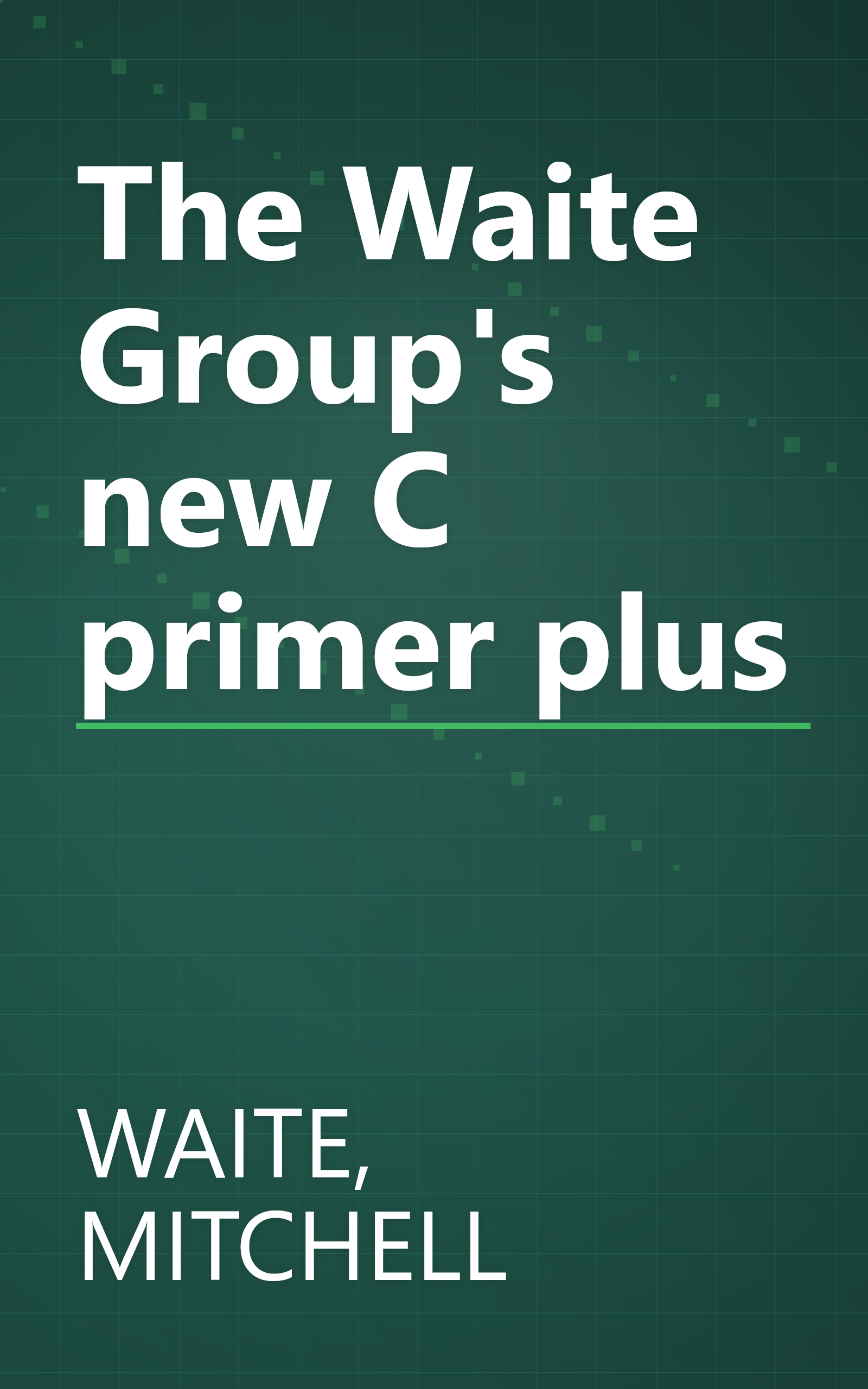 The Waite Group's new C primer plus book cover