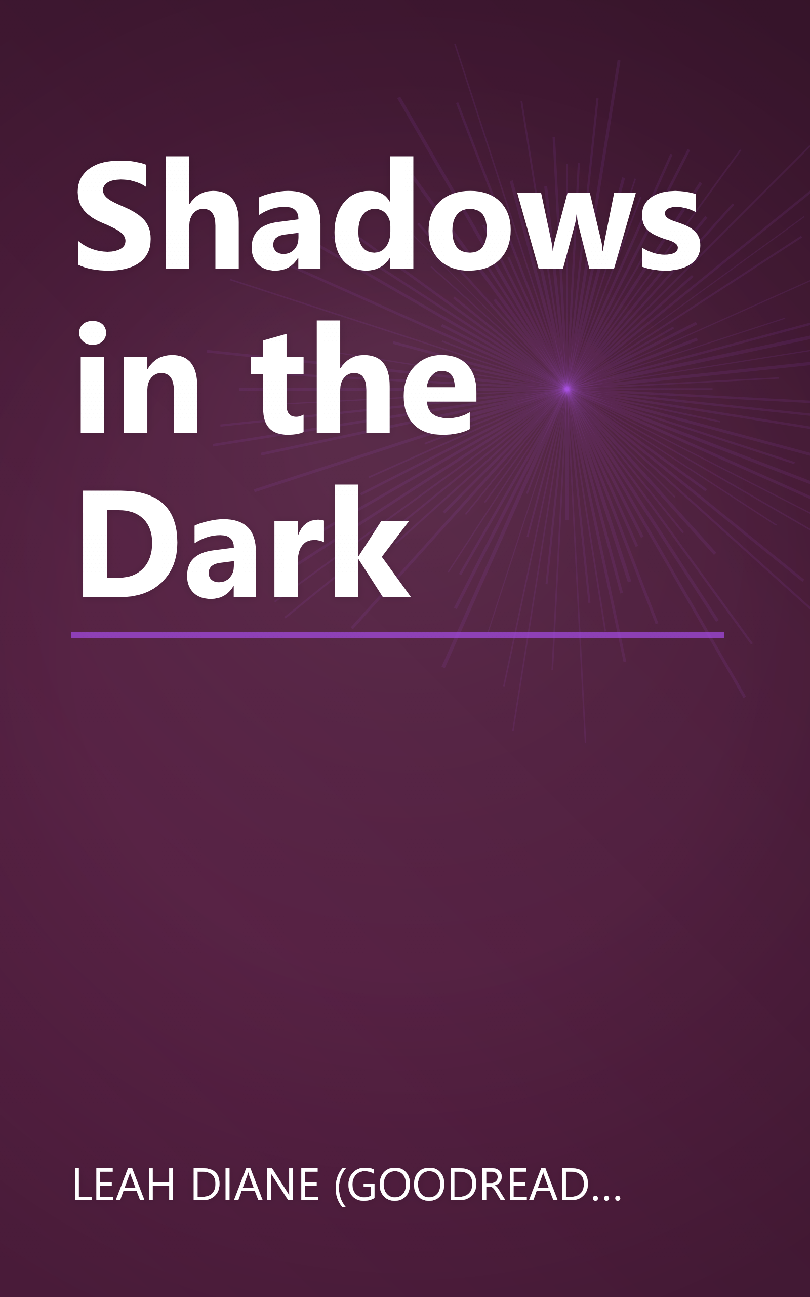 Shadows in the Dark book cover