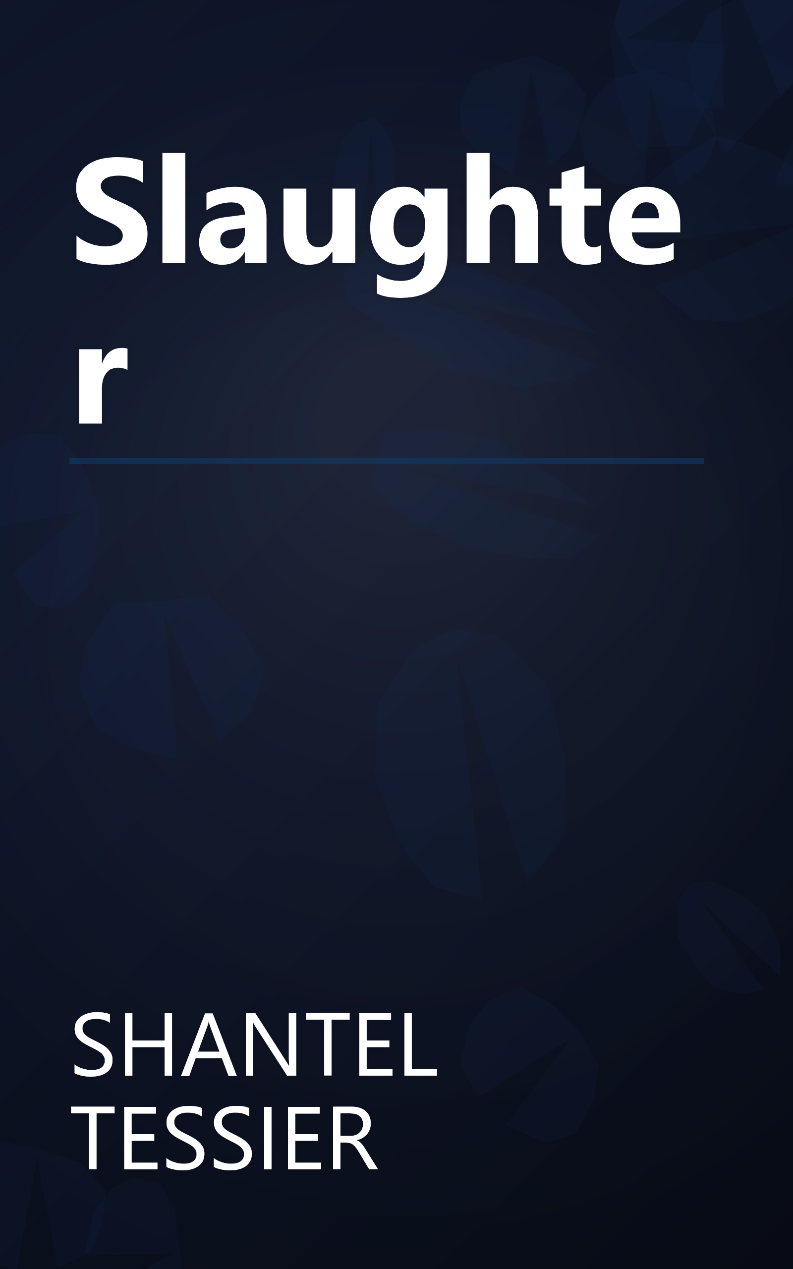 Slaughter book cover