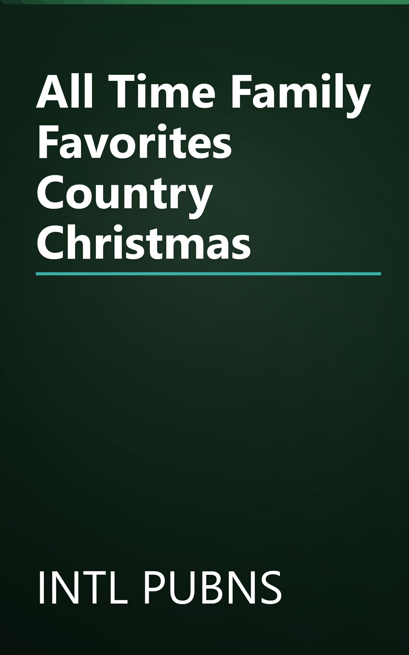 All Time Family Favorites Country Christmas book cover