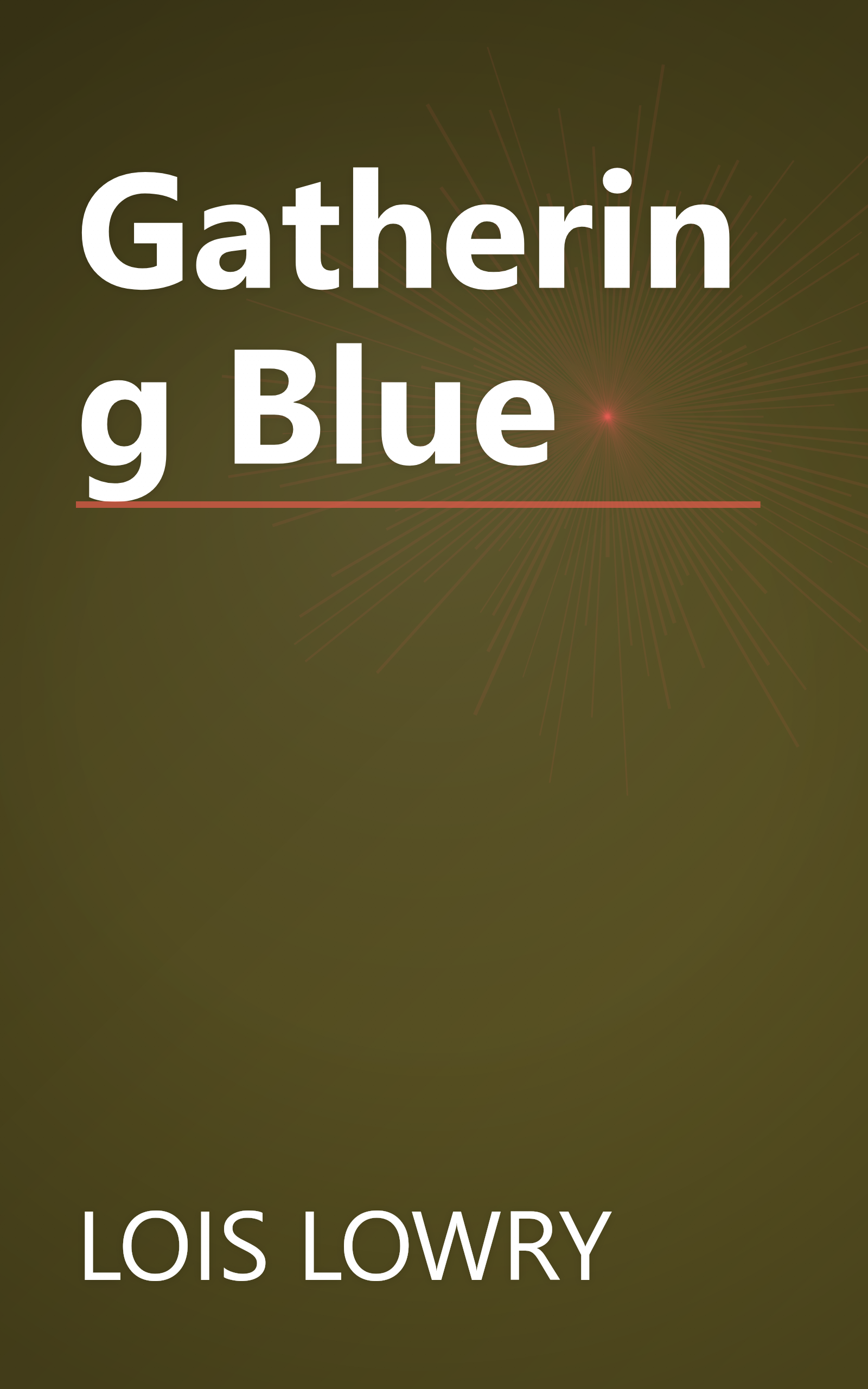 Gathering Blue book cover