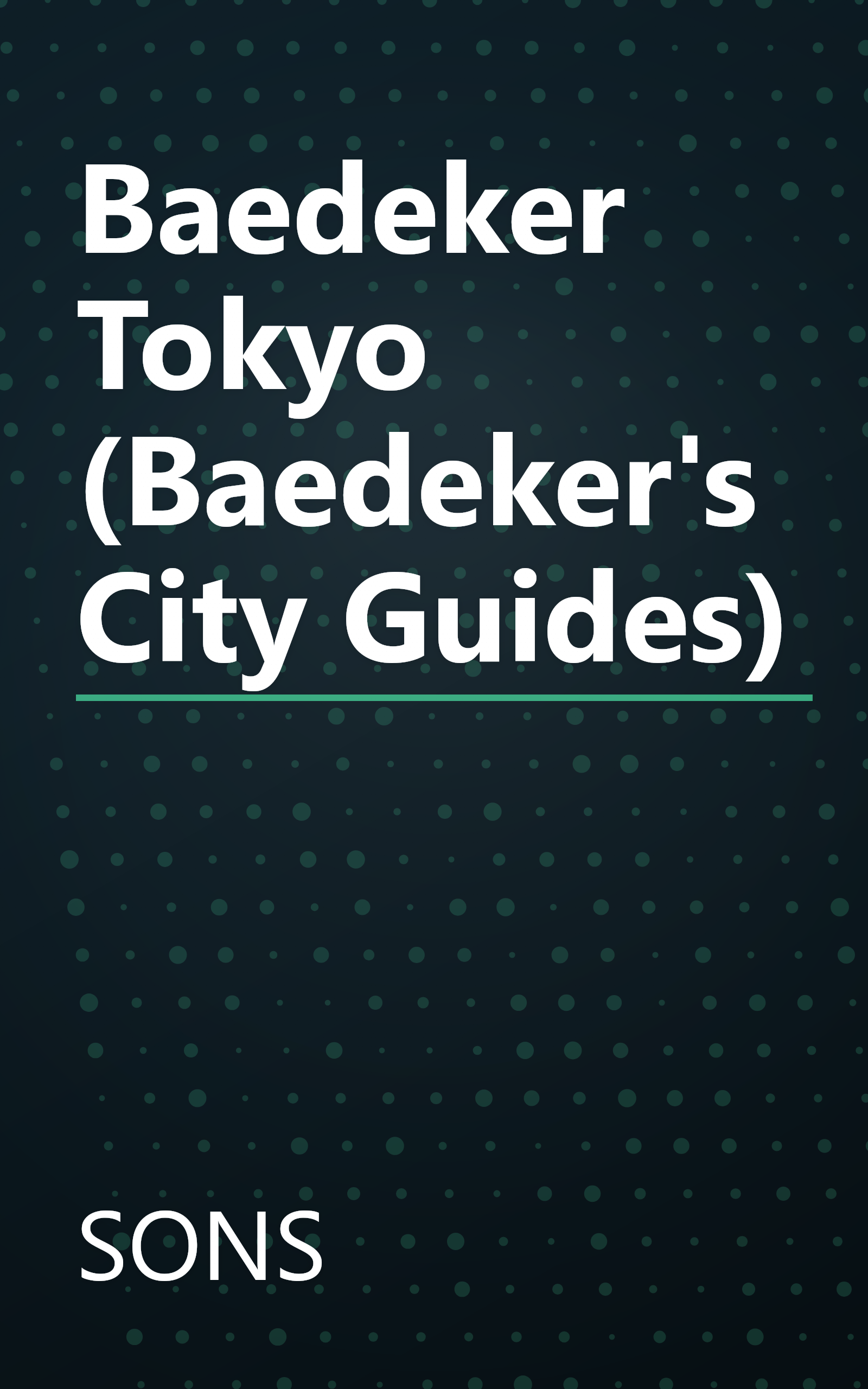 Baedeker Tokyo (Baedeker's City Guides) book cover