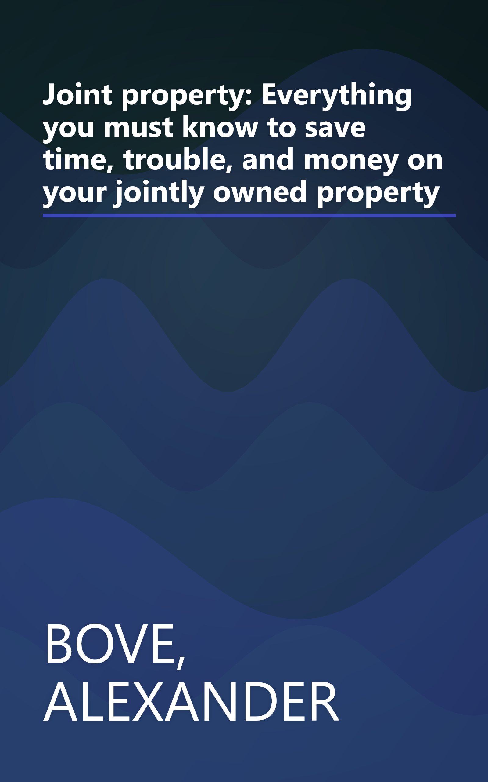 Joint property: Everything you must know to save time, trouble, and money on your jointly owned property book cover