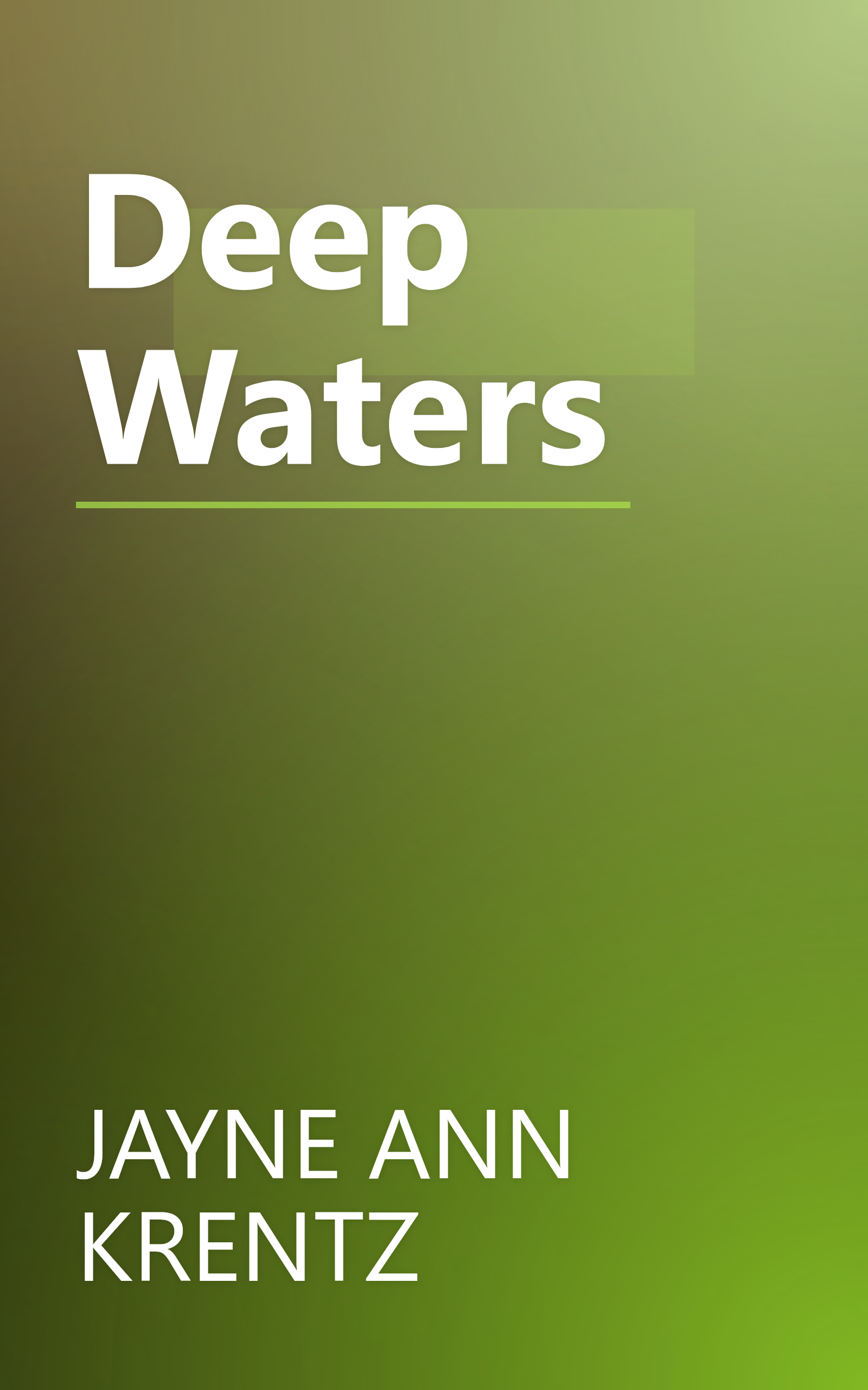 Deep Waters book cover