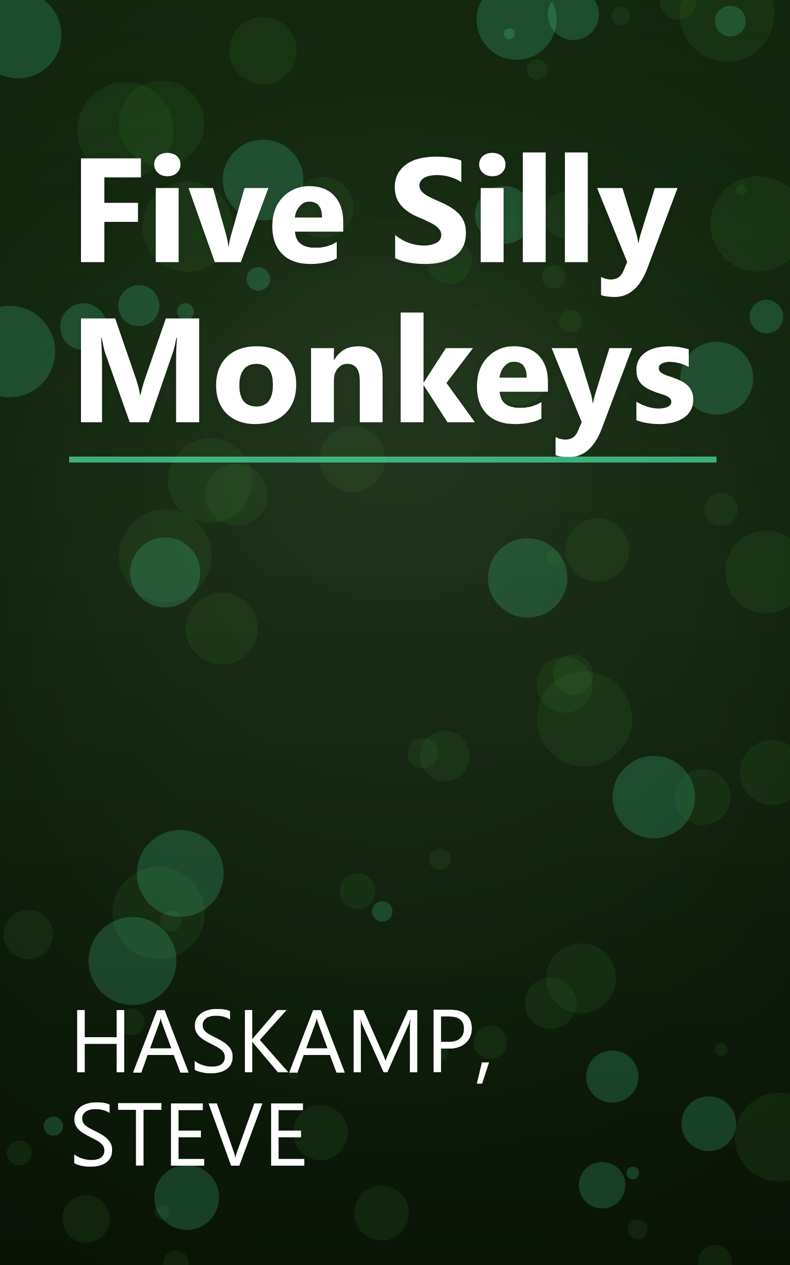 Five Silly Monkeys book cover