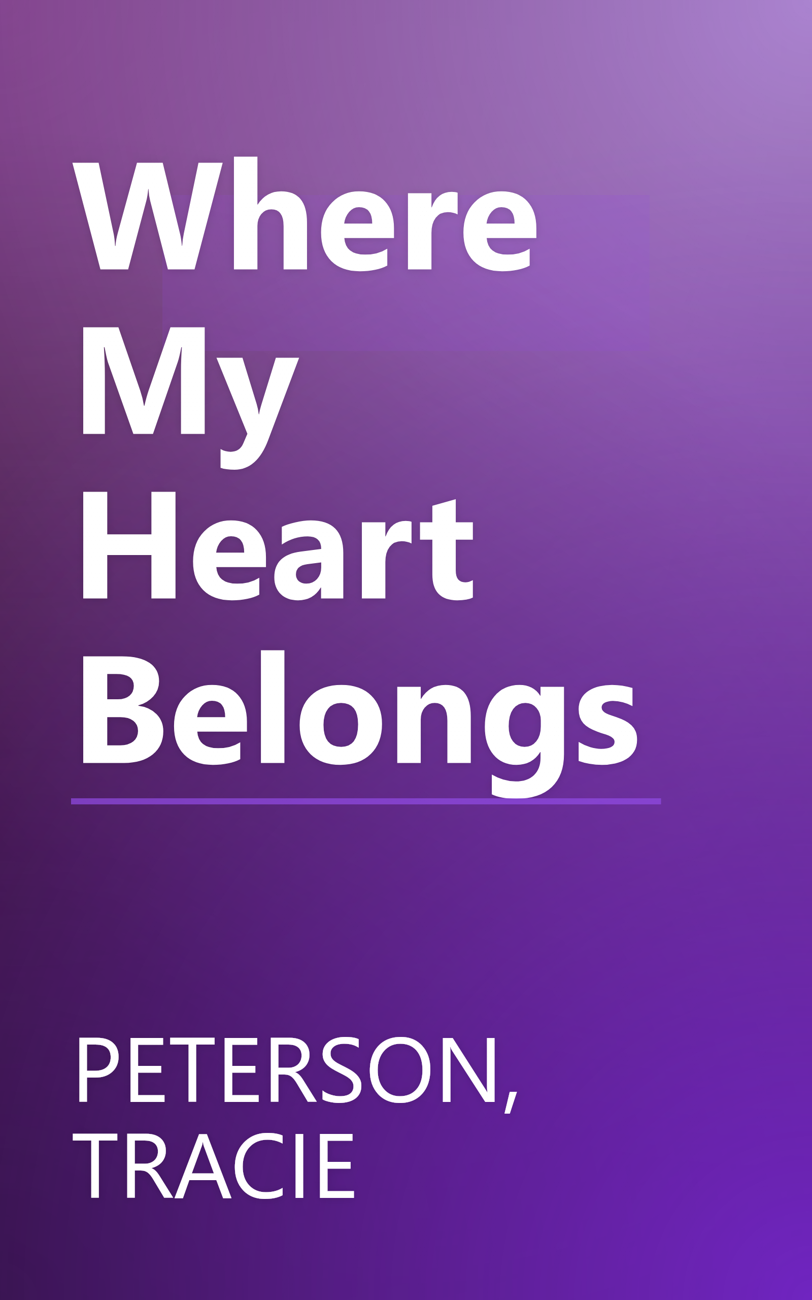 Where My Heart Belongs book cover