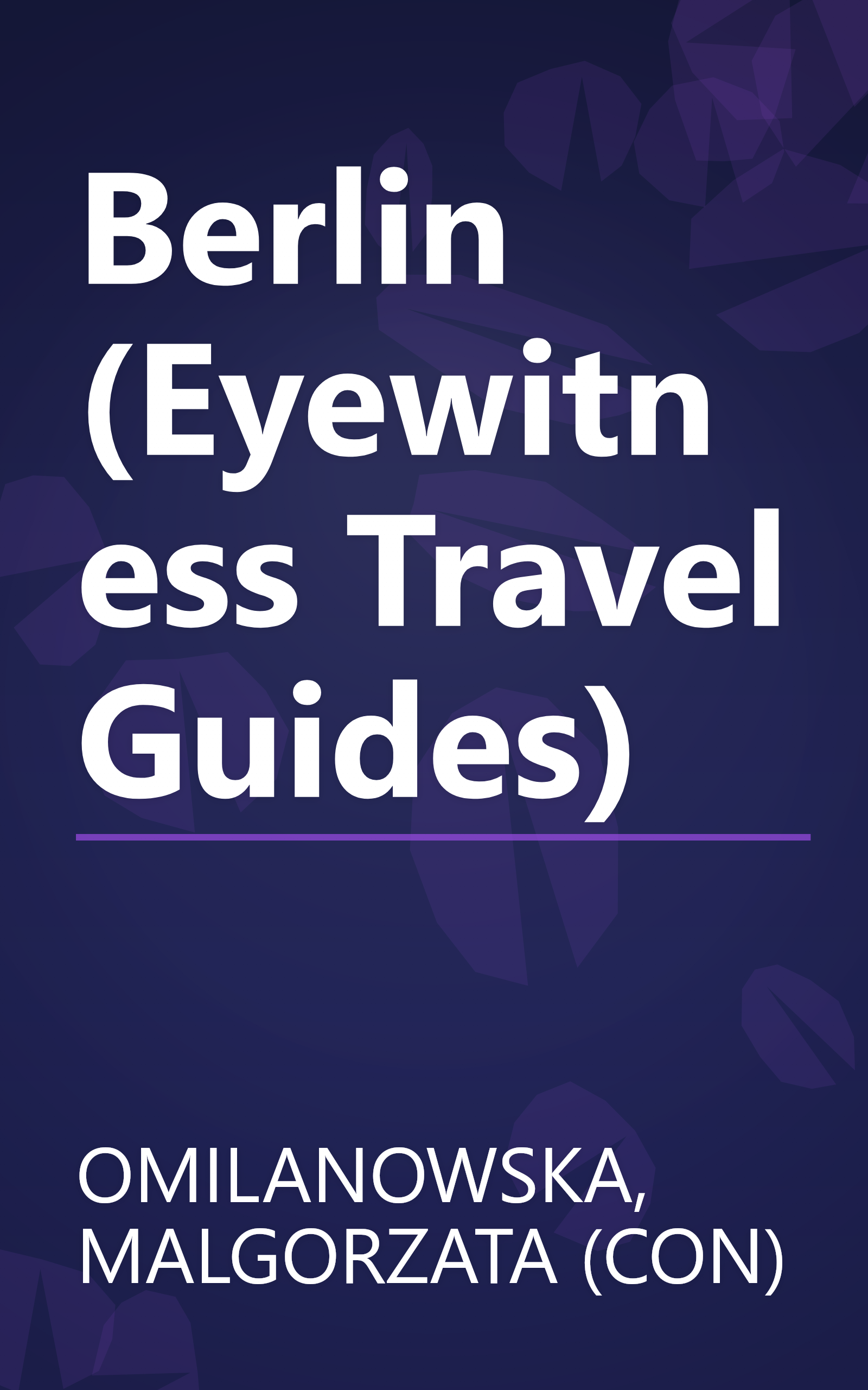 Berlin (Eyewitness Travel Guides) book cover
