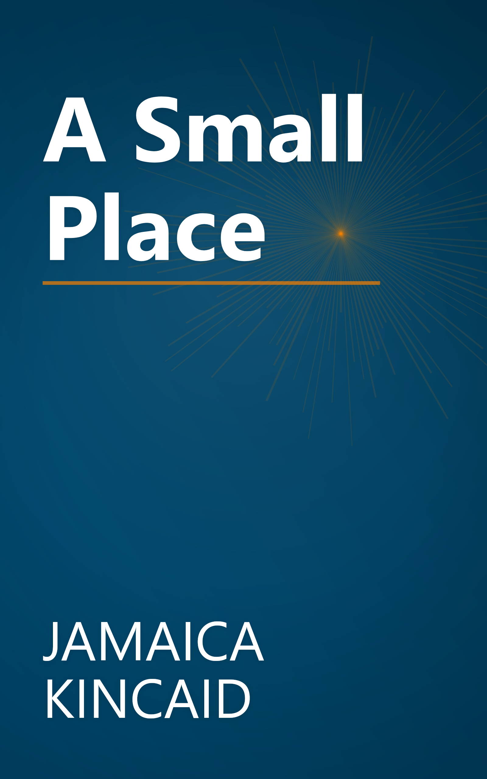A Small Place book cover
