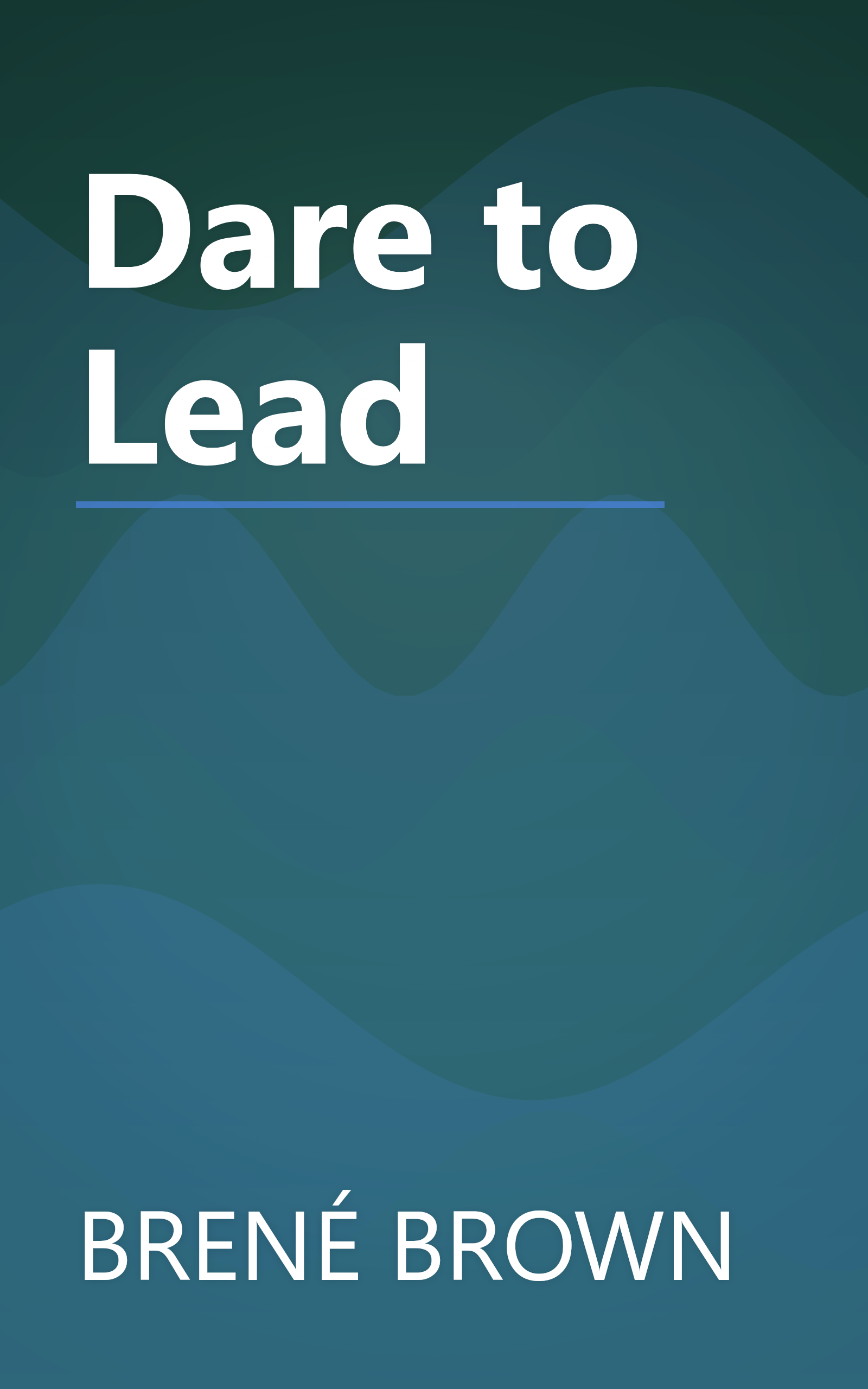 Dare to Lead book cover