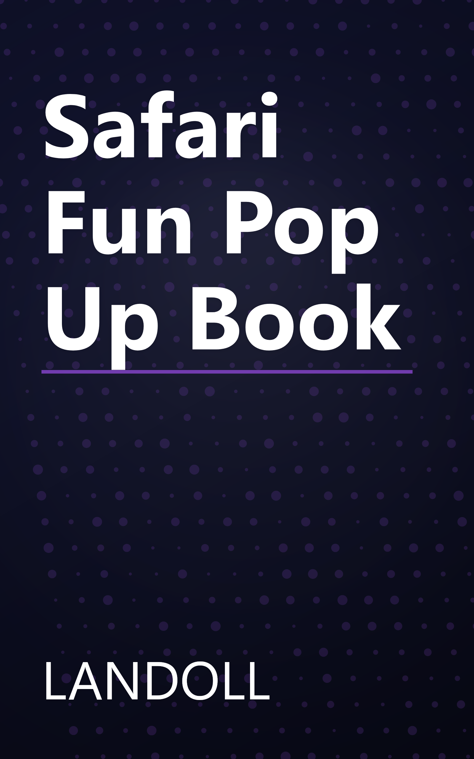 Safari Fun Pop Up Book book cover