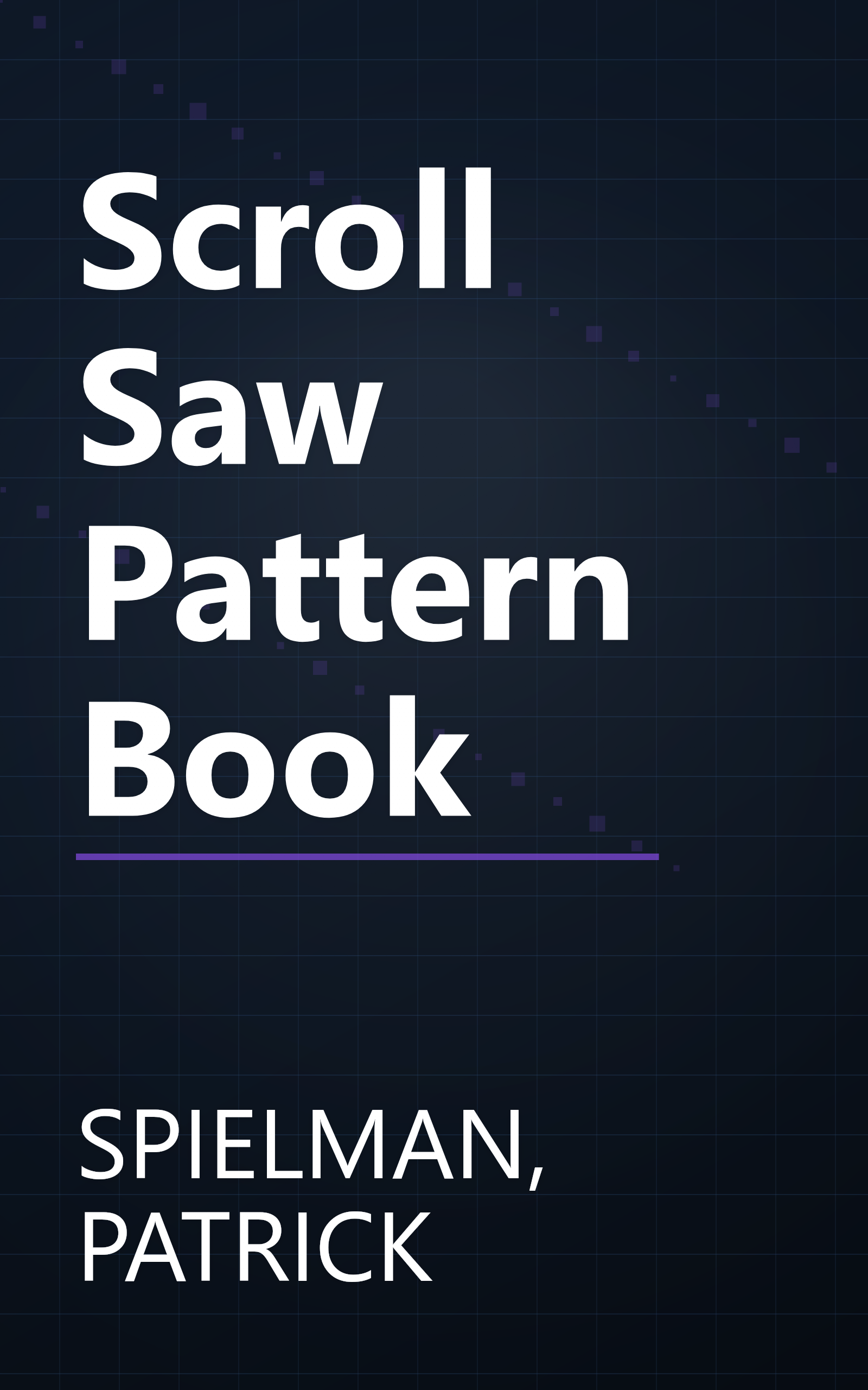 Scroll Saw Pattern Book book cover