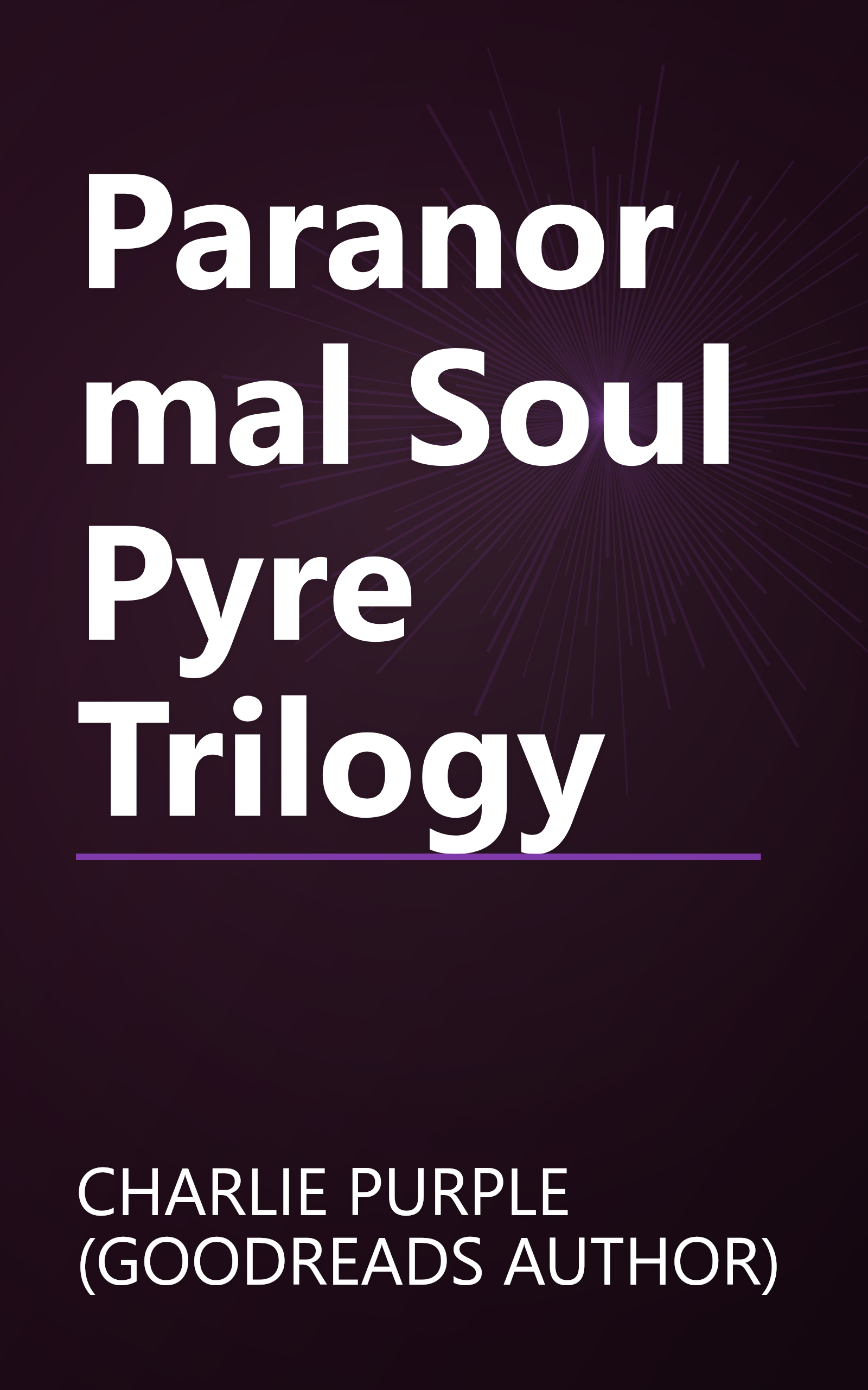Paranormal Soul Pyre Trilogy book cover