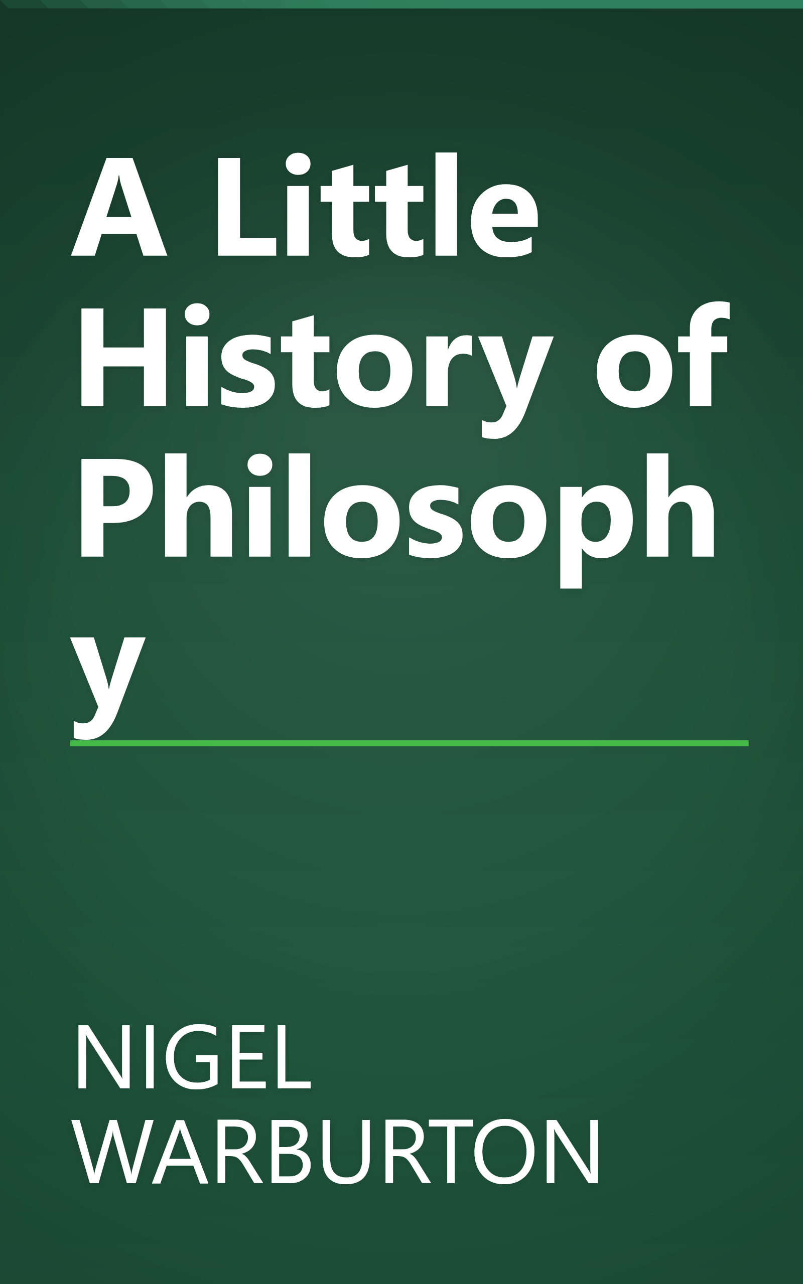 A Little History of Philosophy book cover