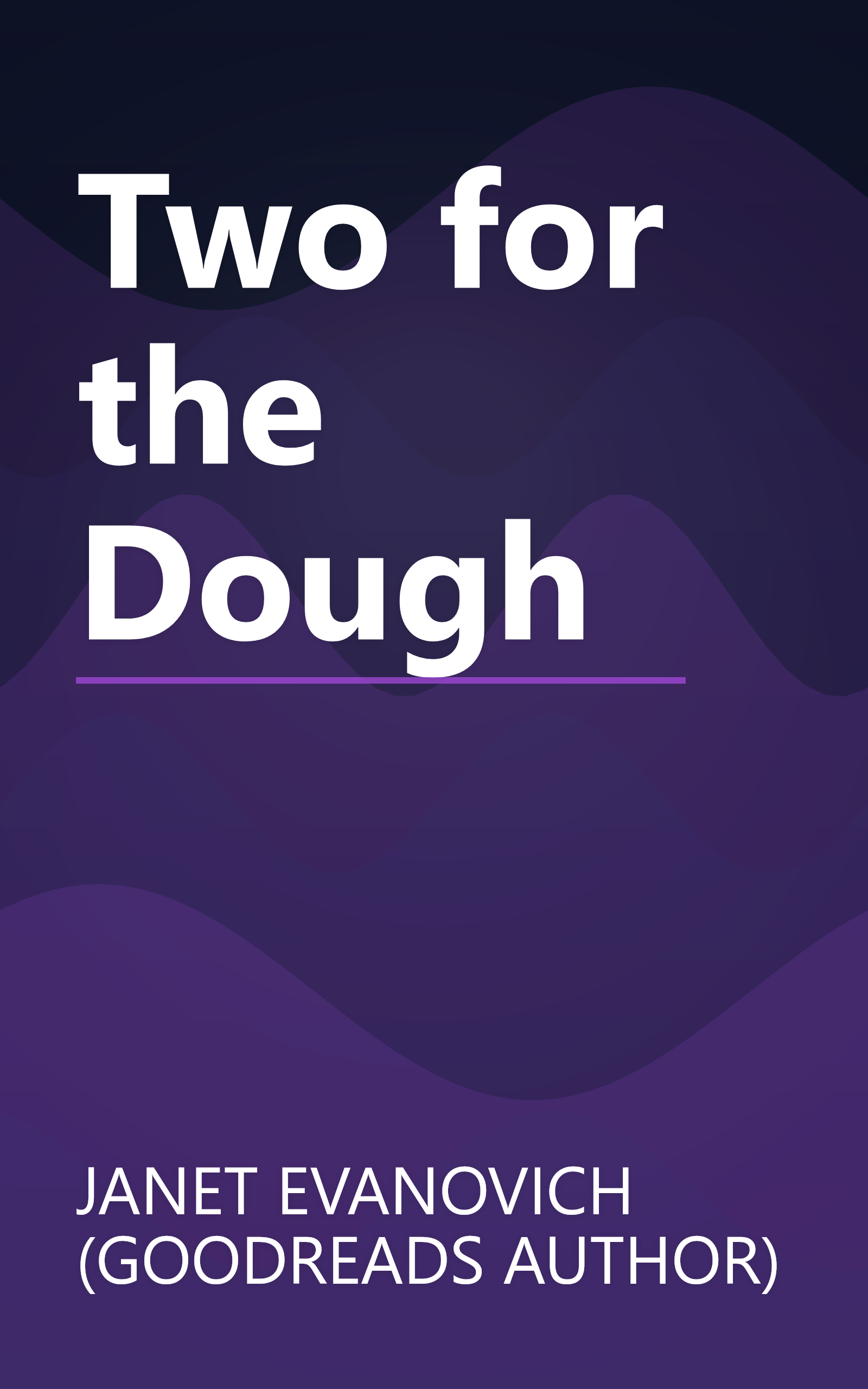 Two for the Dough book cover