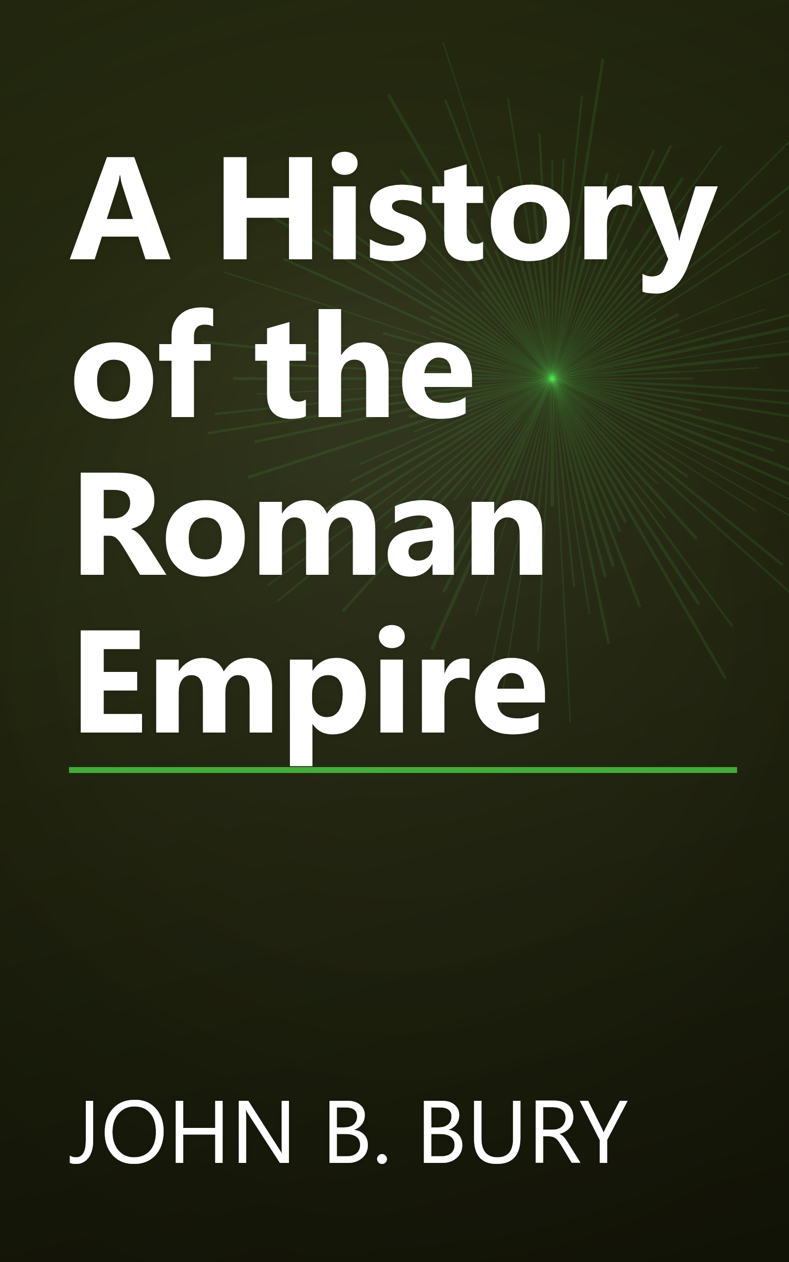 A History of the Roman Empire book cover
