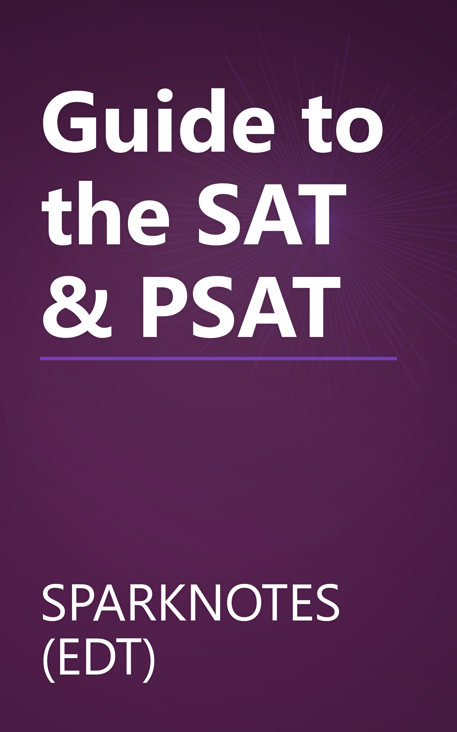 Guide to the SAT & PSAT book cover