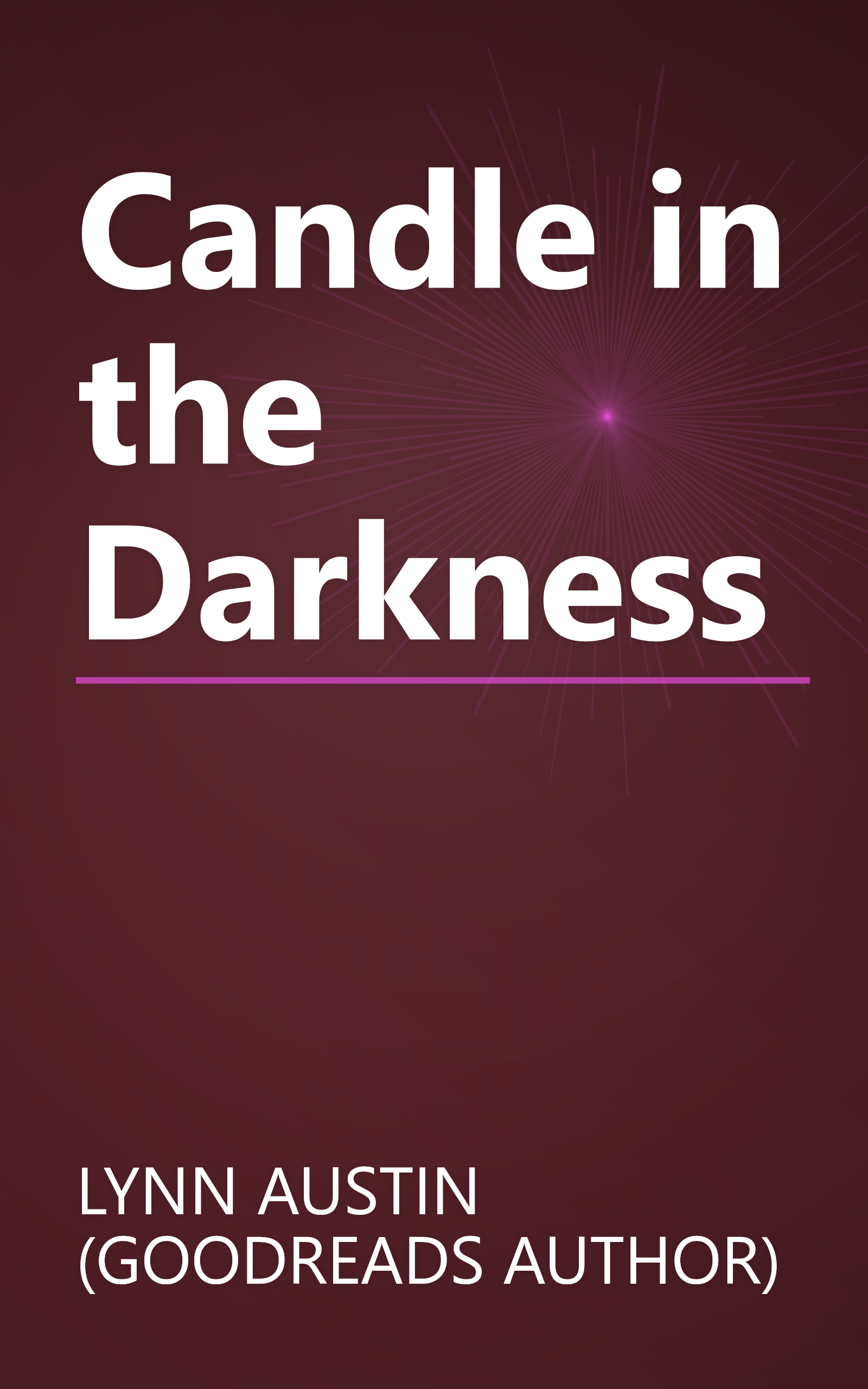 Candle in the Darkness book cover