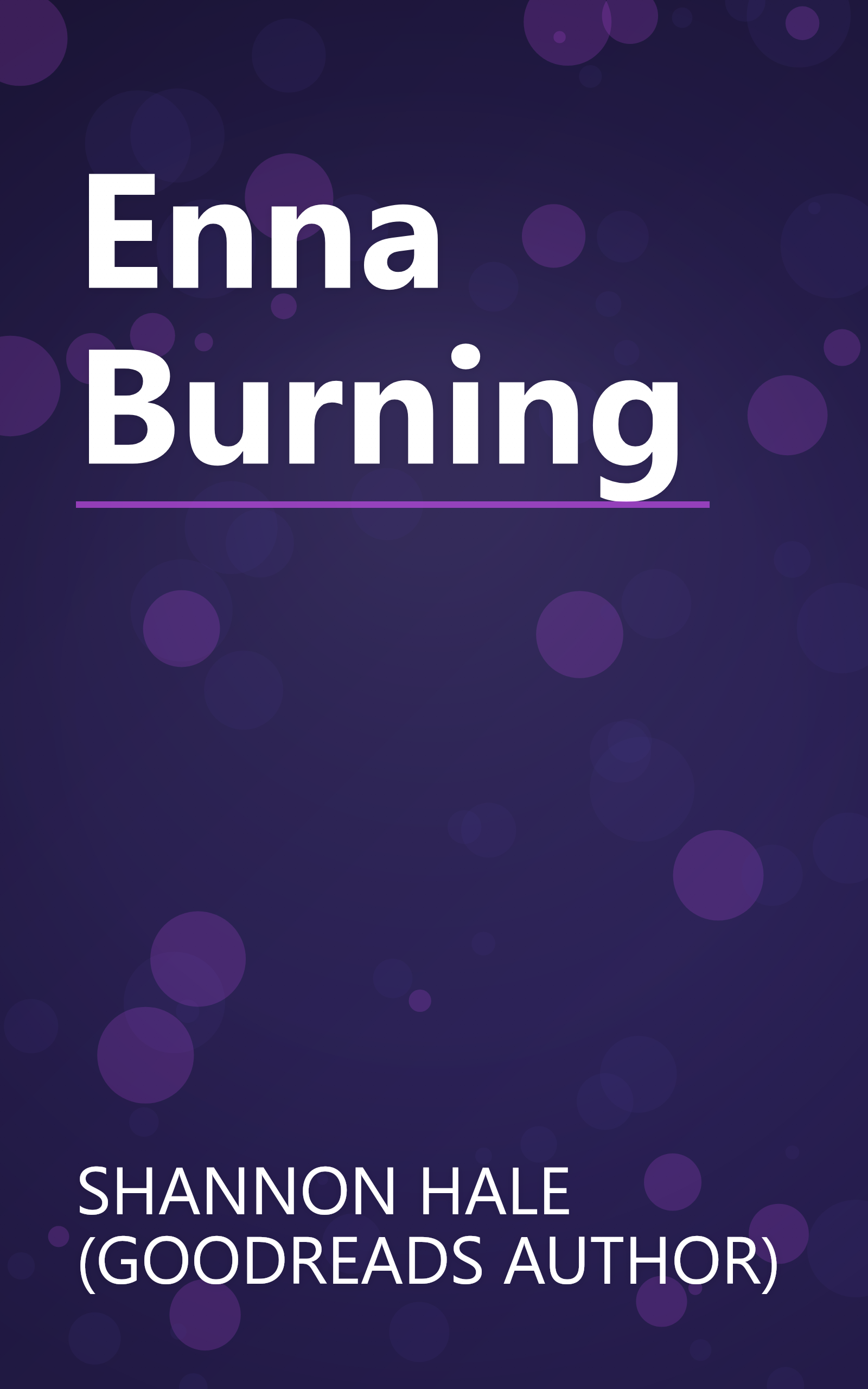 Enna Burning book cover