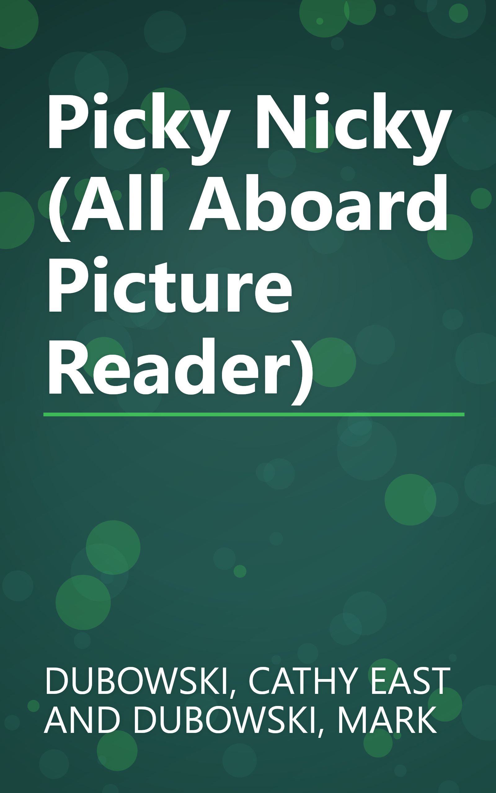 Picky Nicky (All Aboard Picture Reader) book cover