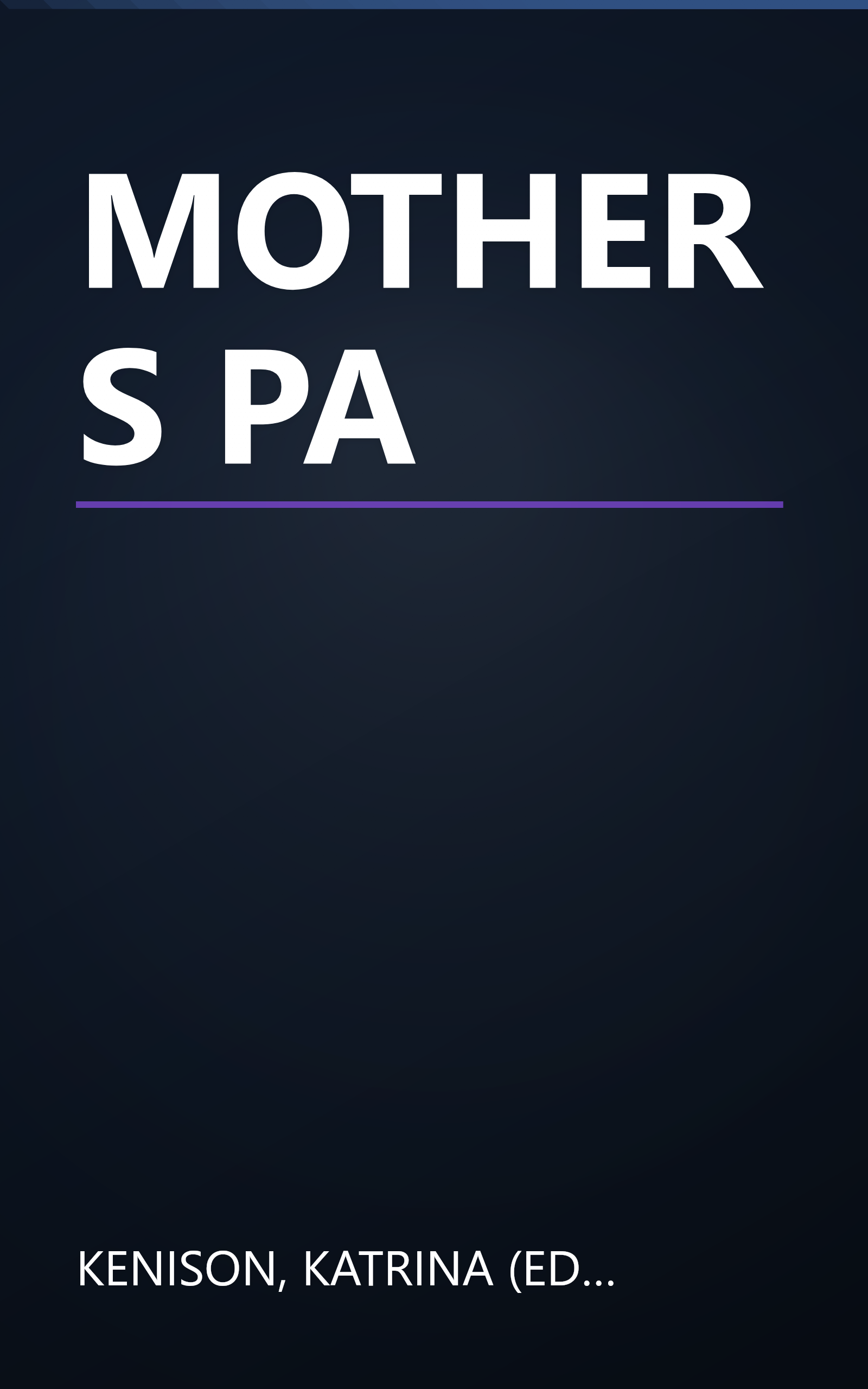 MOTHERS PA book cover