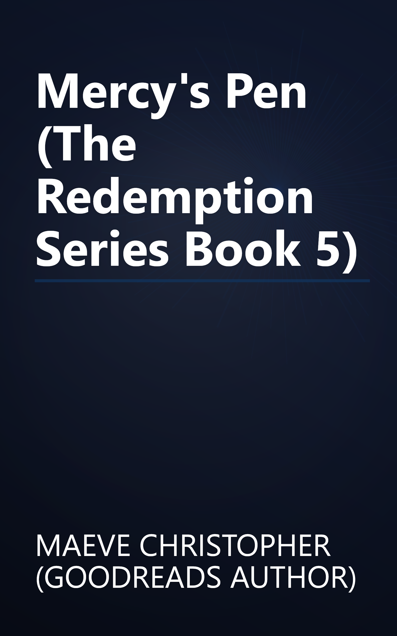 Mercy's Pen (The Redemption Series Book 5) book cover