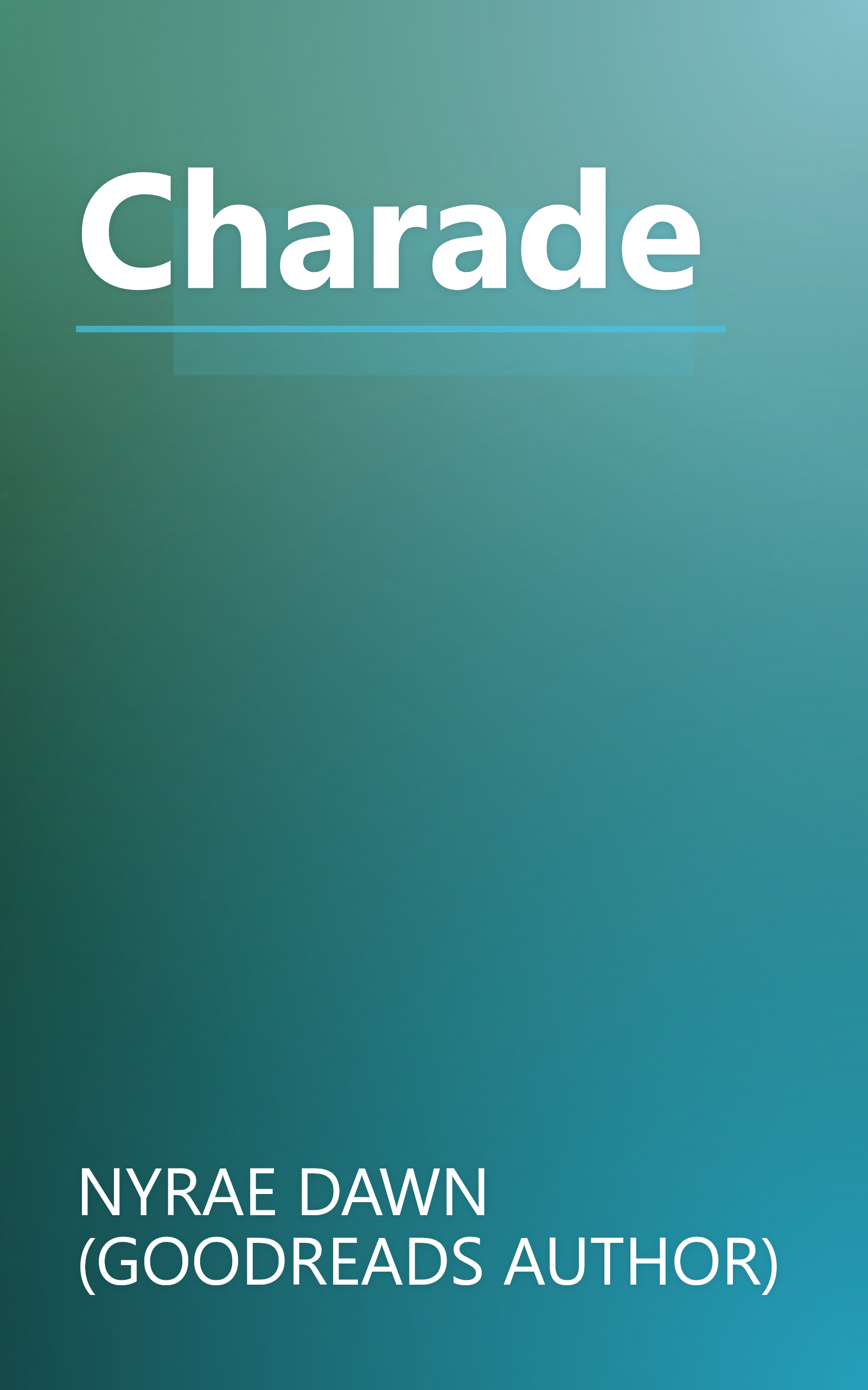 Charade book cover