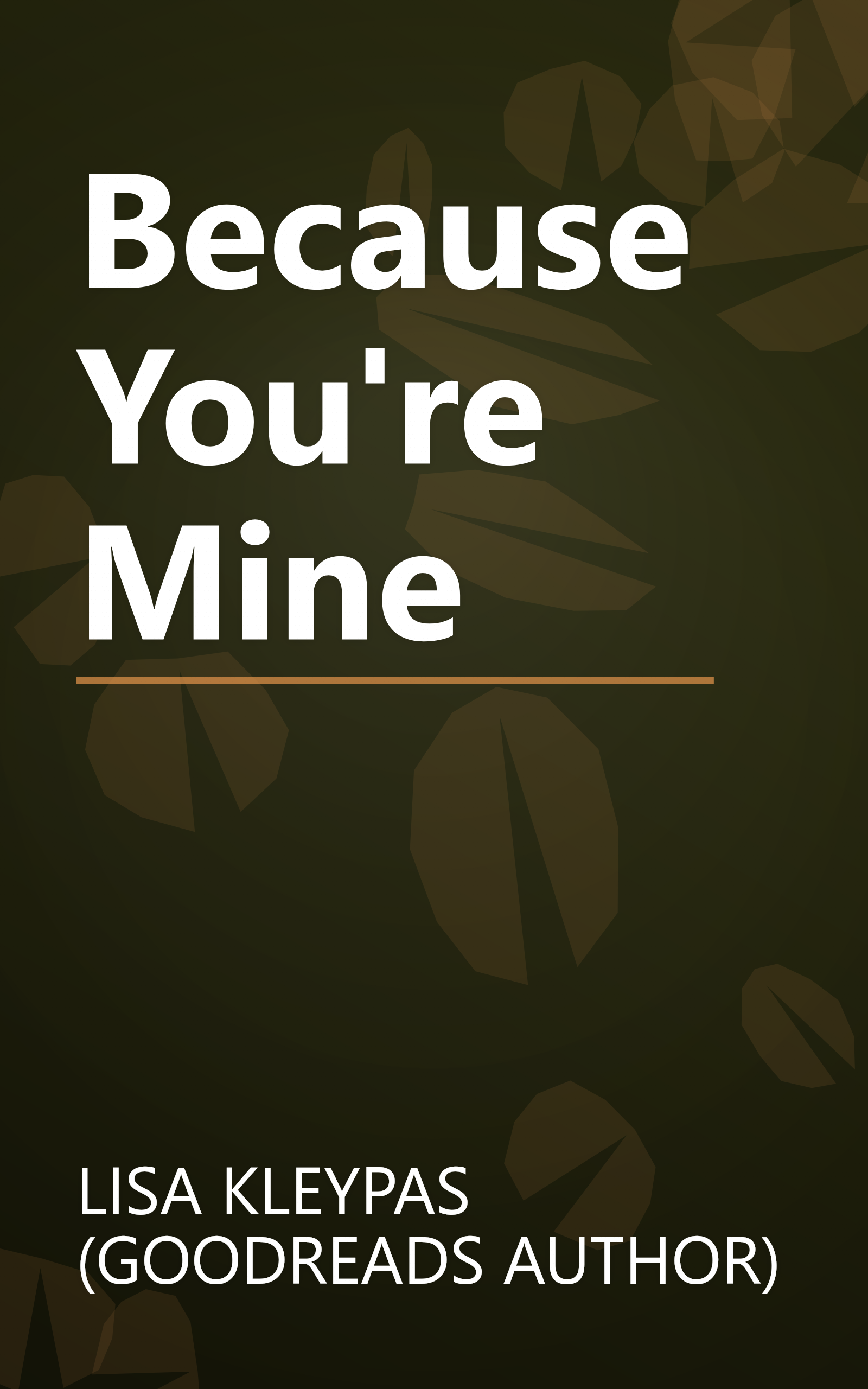 Because You're Mine book cover