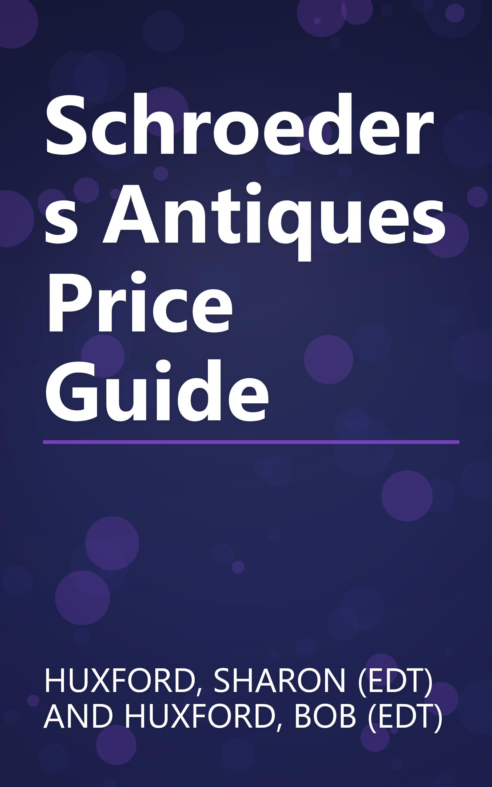 Schroeders Antiques Price Guide book cover