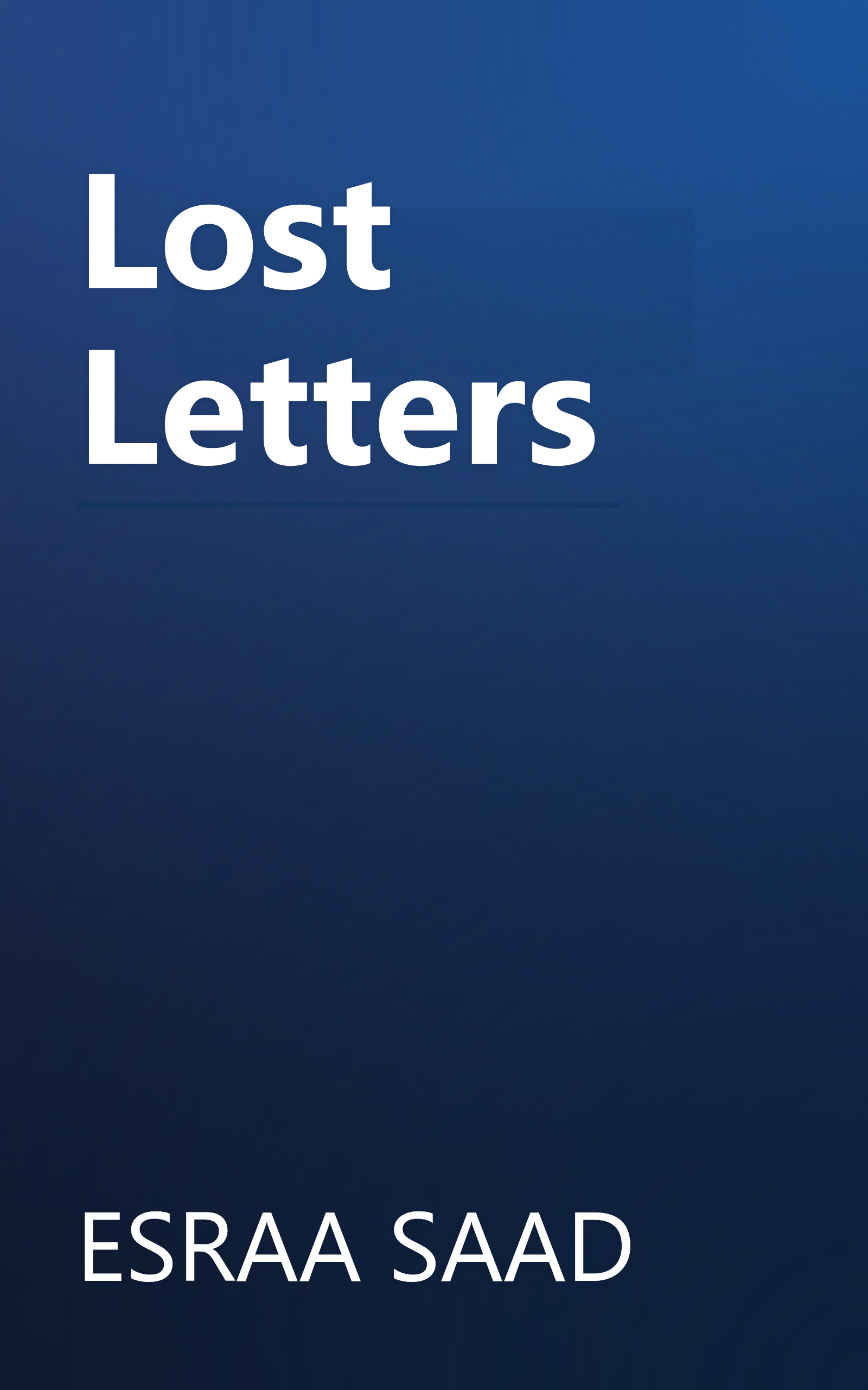 Lost Letters book cover