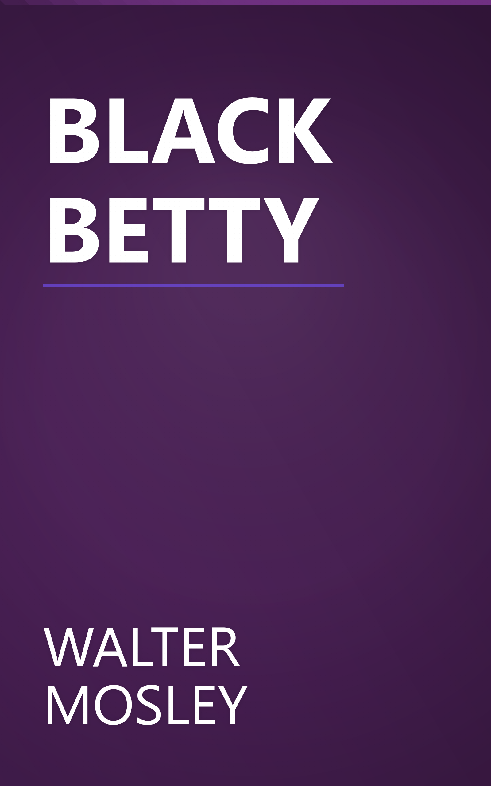 BLACK BETTY book cover
