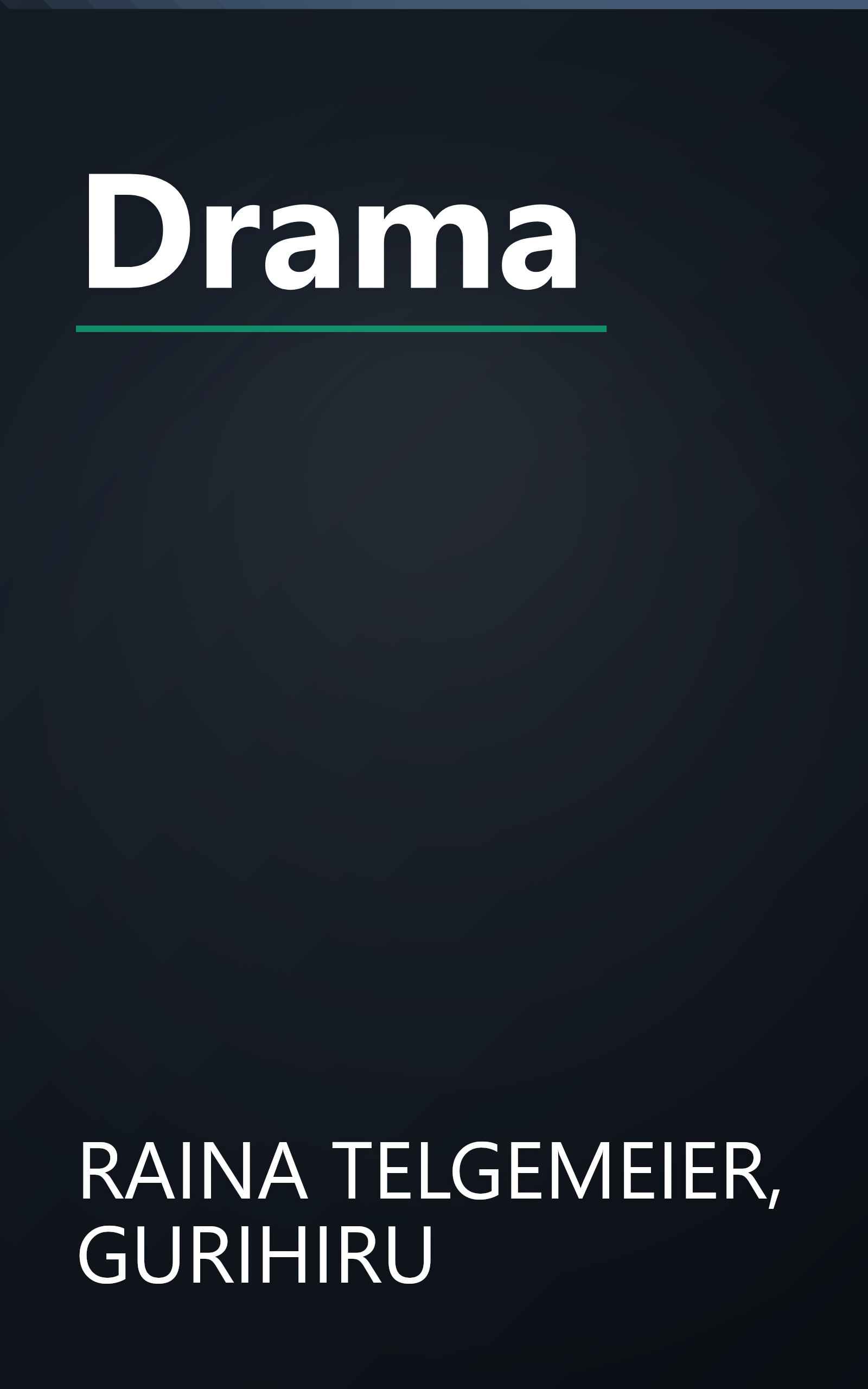 Drama book cover