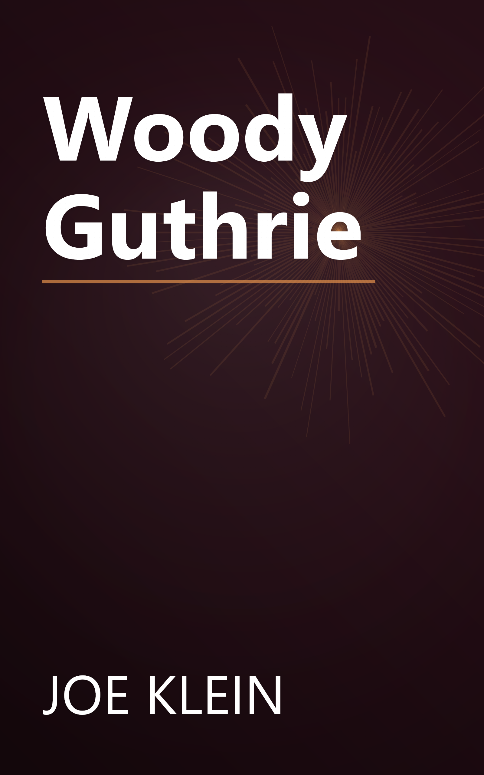 Woody Guthrie book cover