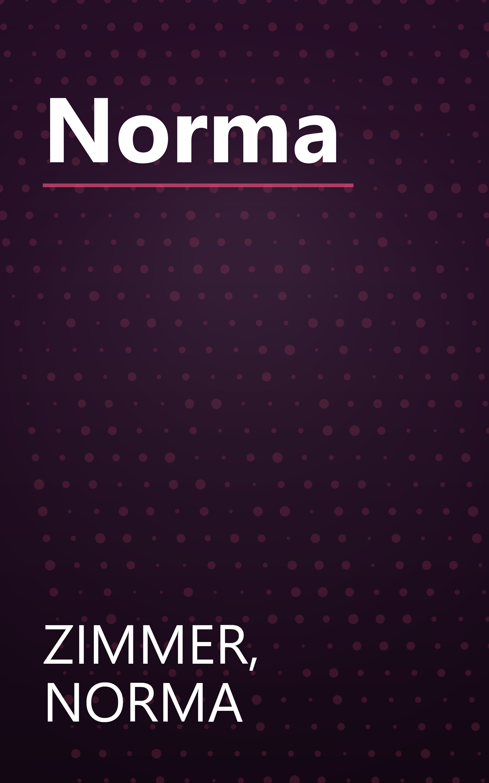 Norma book cover