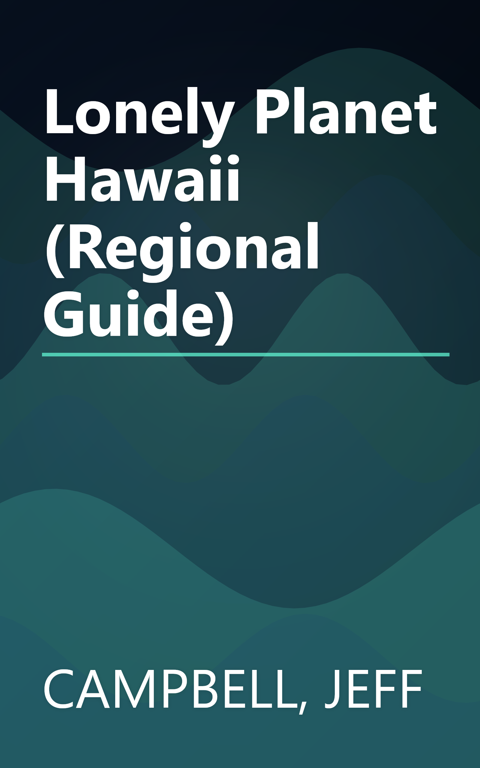 Lonely Planet Hawaii (Regional Guide) book cover