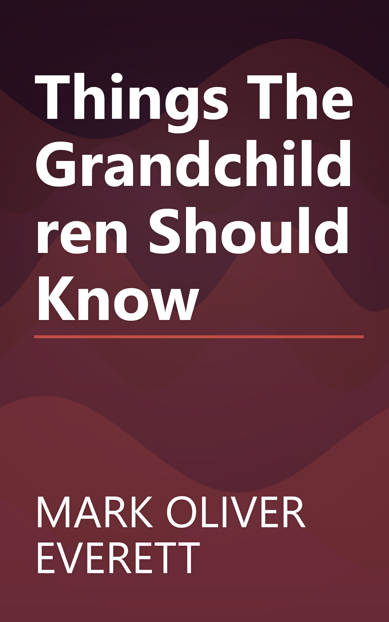 Things The Grandchildren Should Know book cover