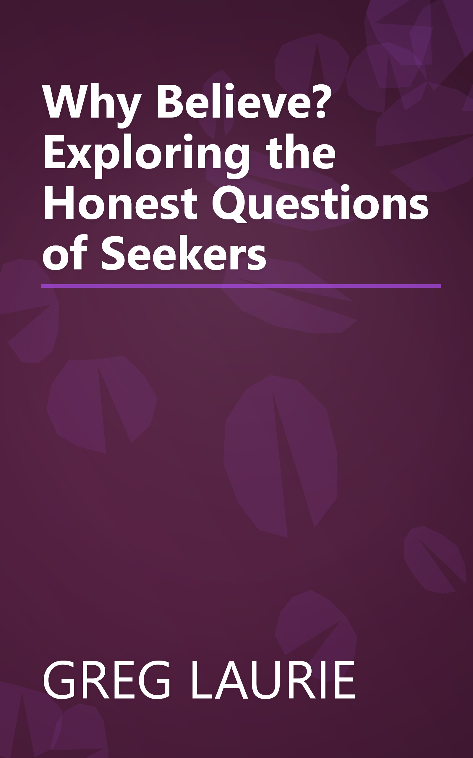 Why Believe? Exploring the Honest Questions of Seekers book cover