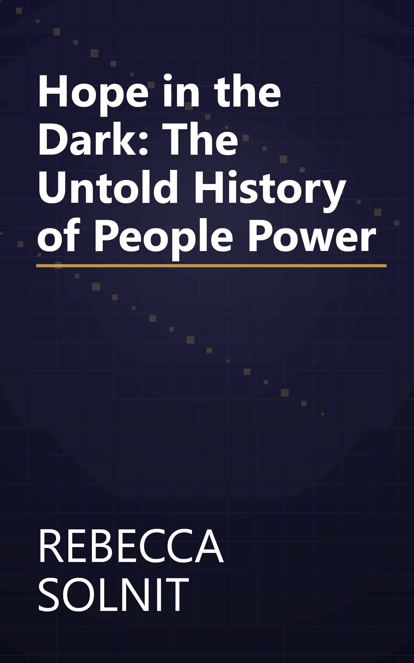 Hope in the Dark: The Untold History of People Power book cover
