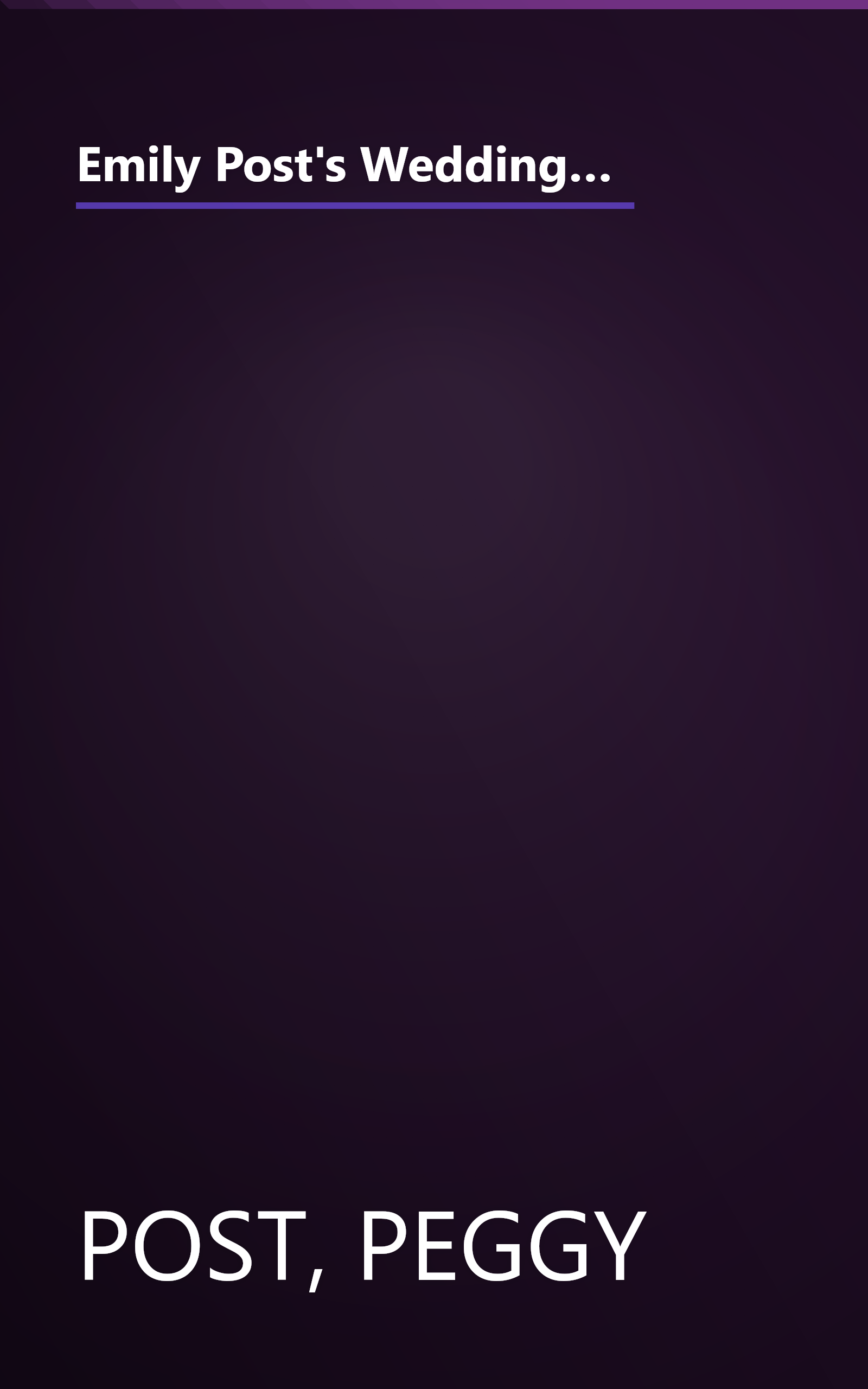 Emily Post's Wedding Etiquette: Cherished Traditions and Contemporary Ideas for a Joyous Celebration (4th Edition) book cover