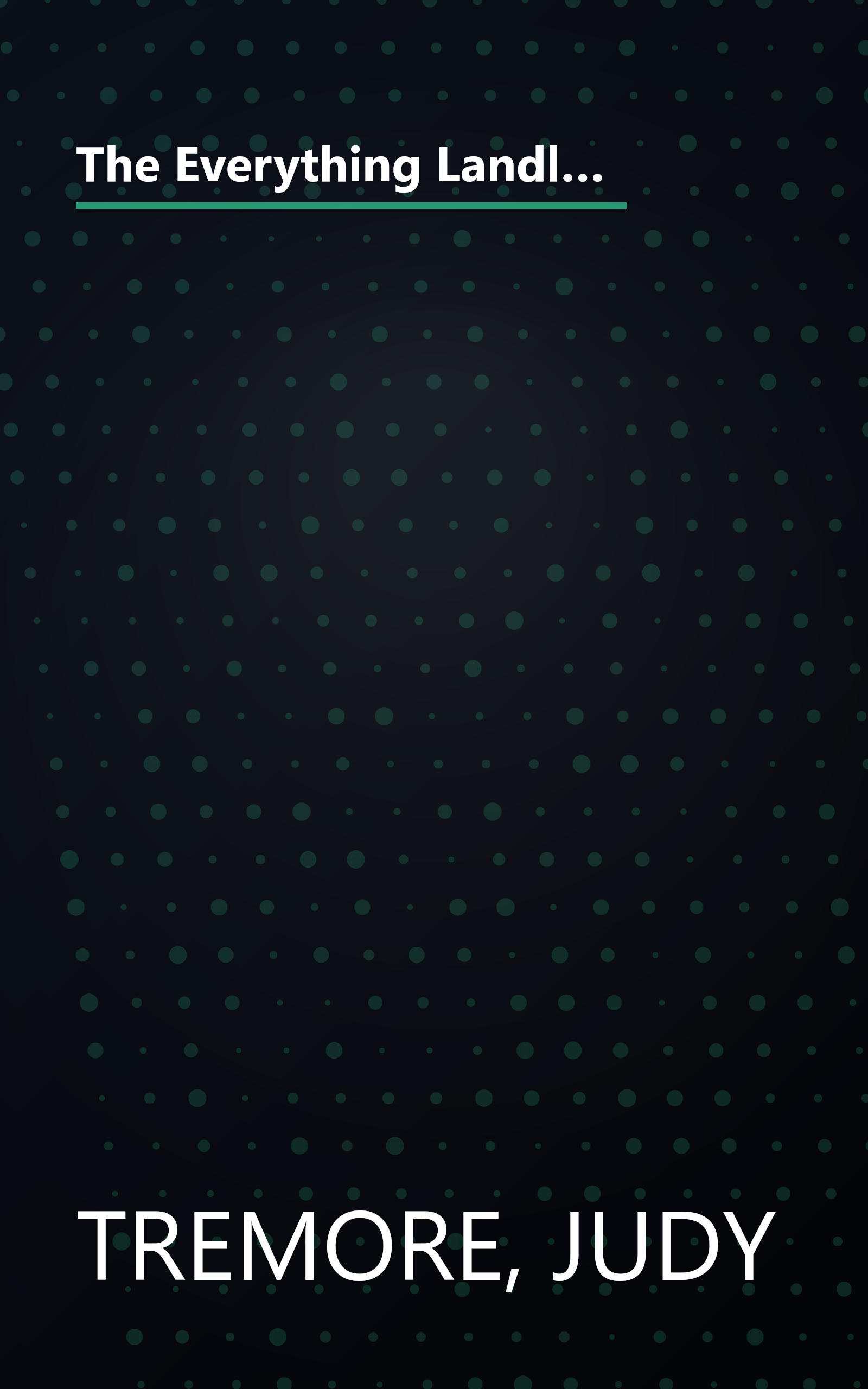 The Everything Landlording Book: An All-in-one Guide To Property Management (Everything (Business & Personal Finance)) book cover