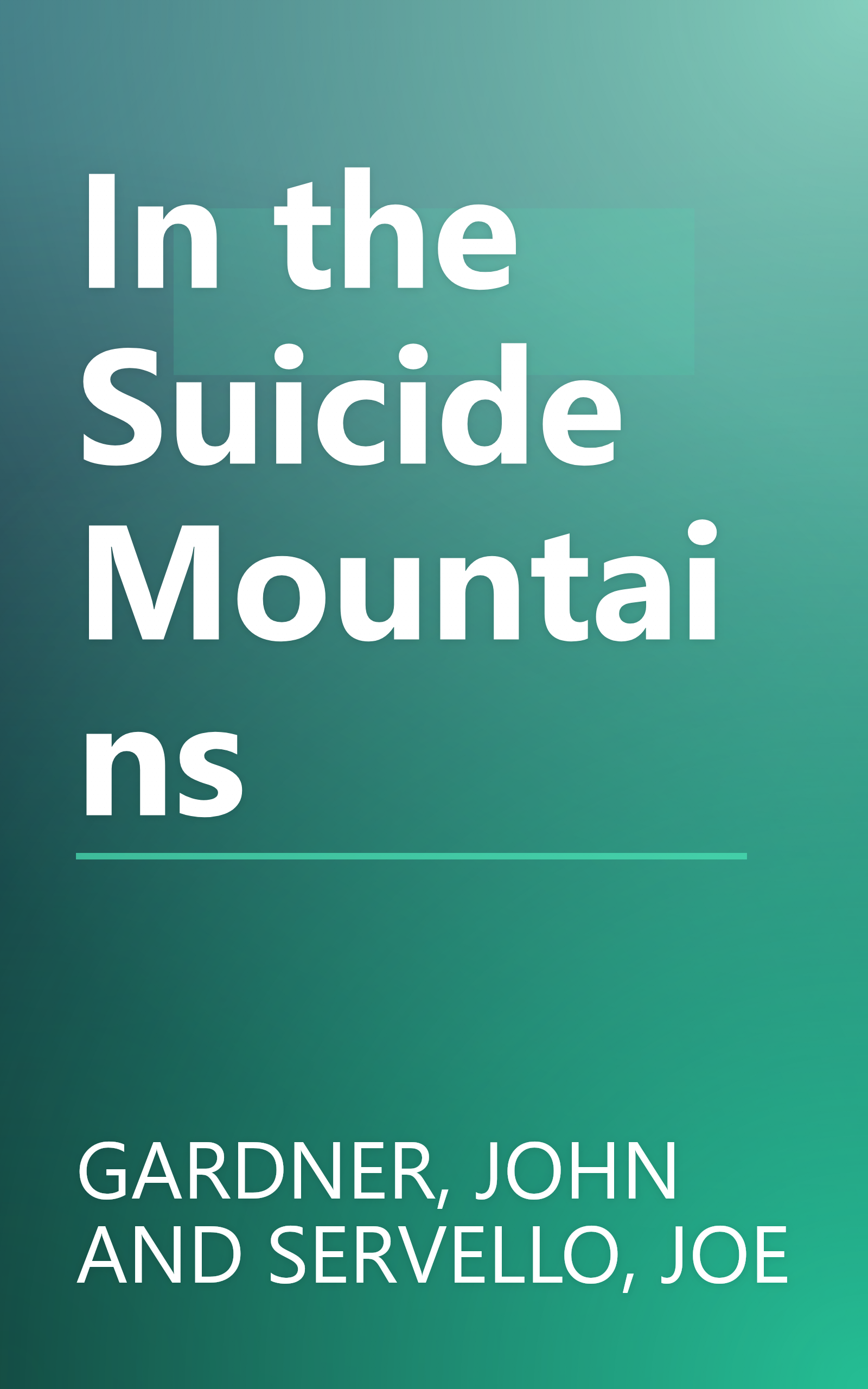 In the Suicide Mountains book cover