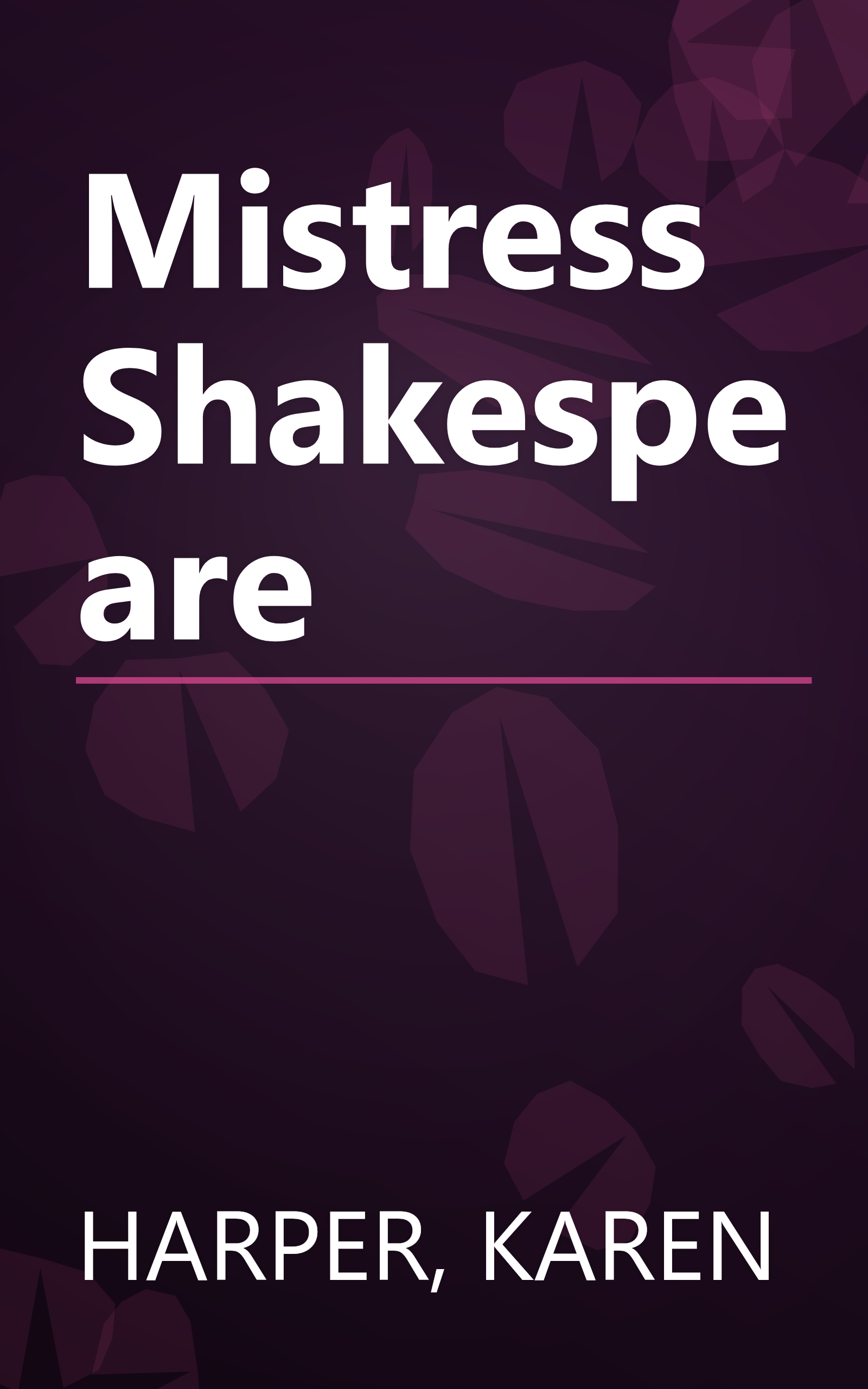 Mistress Shakespeare book cover