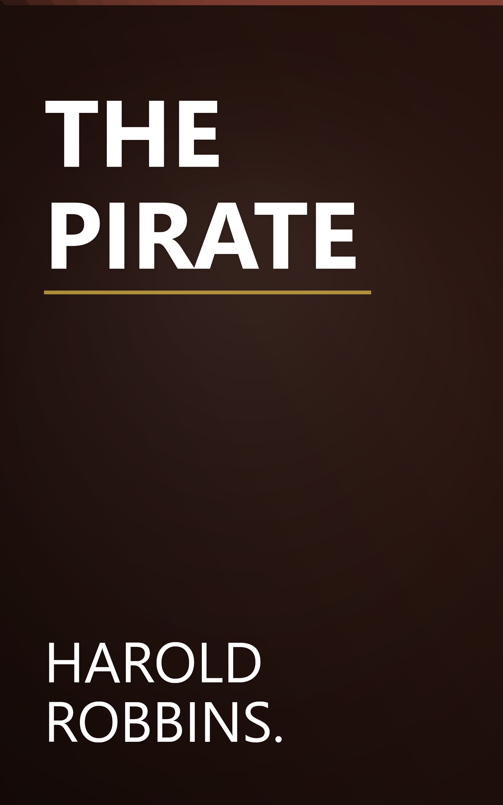 THE PIRATE book cover