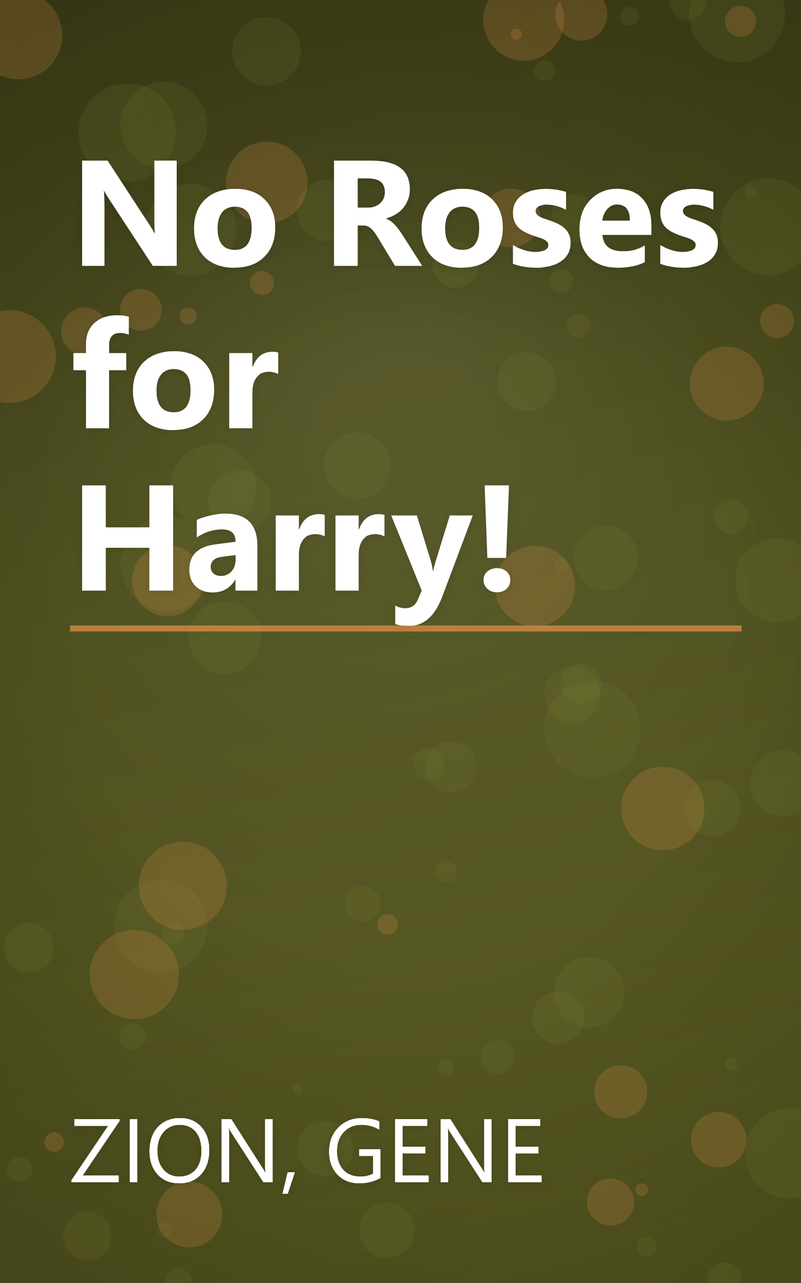 No Roses for Harry! book cover