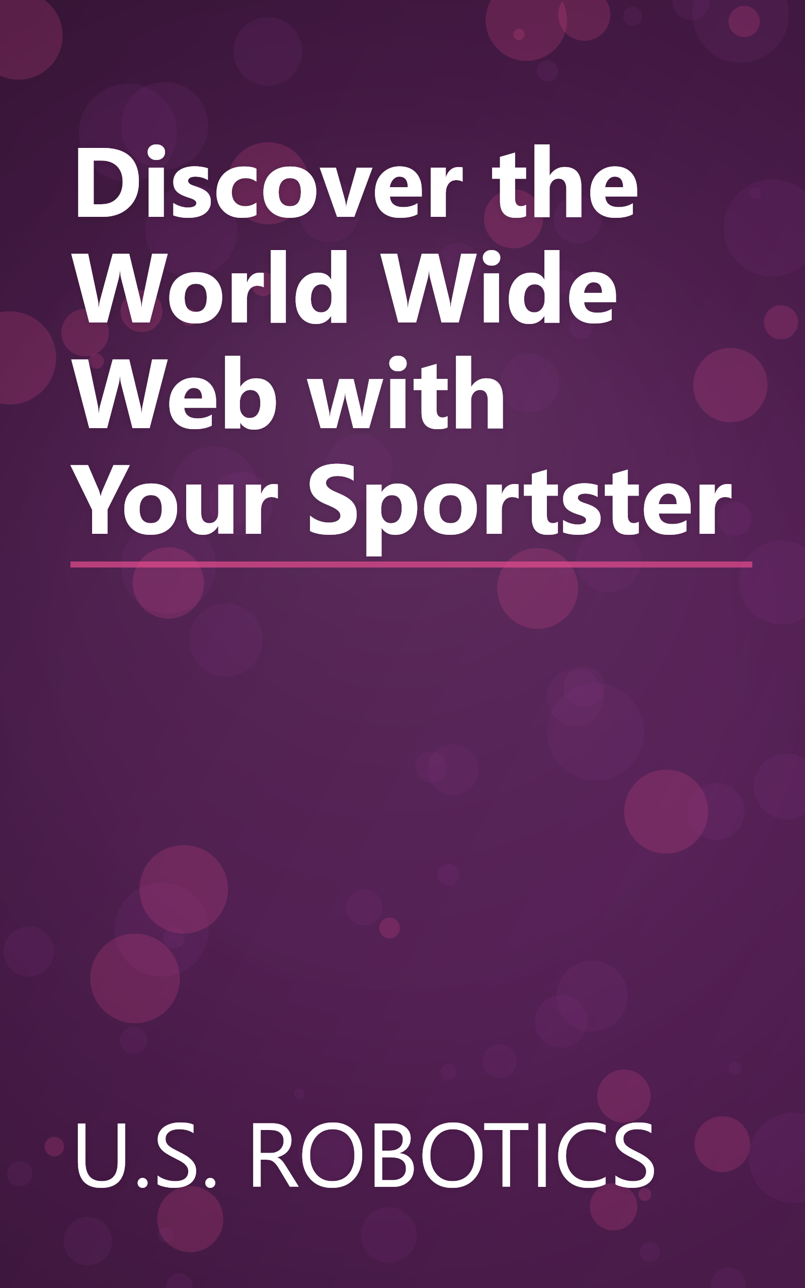 Discover the World Wide Web with Your Sportster book cover