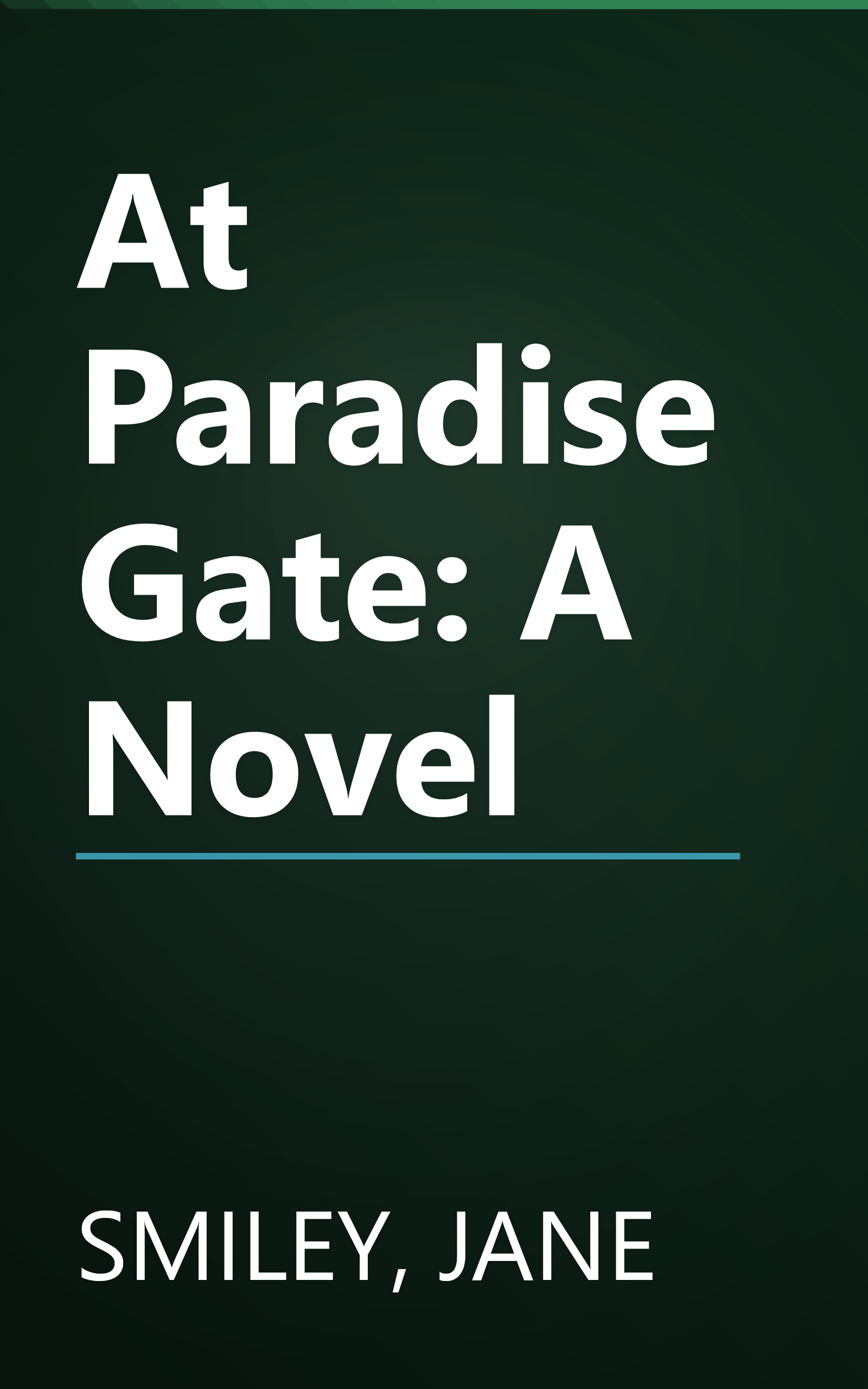 At Paradise Gate: A Novel book cover